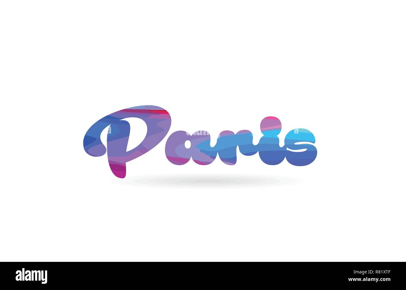 Paris color Stock Vector Images - Alamy