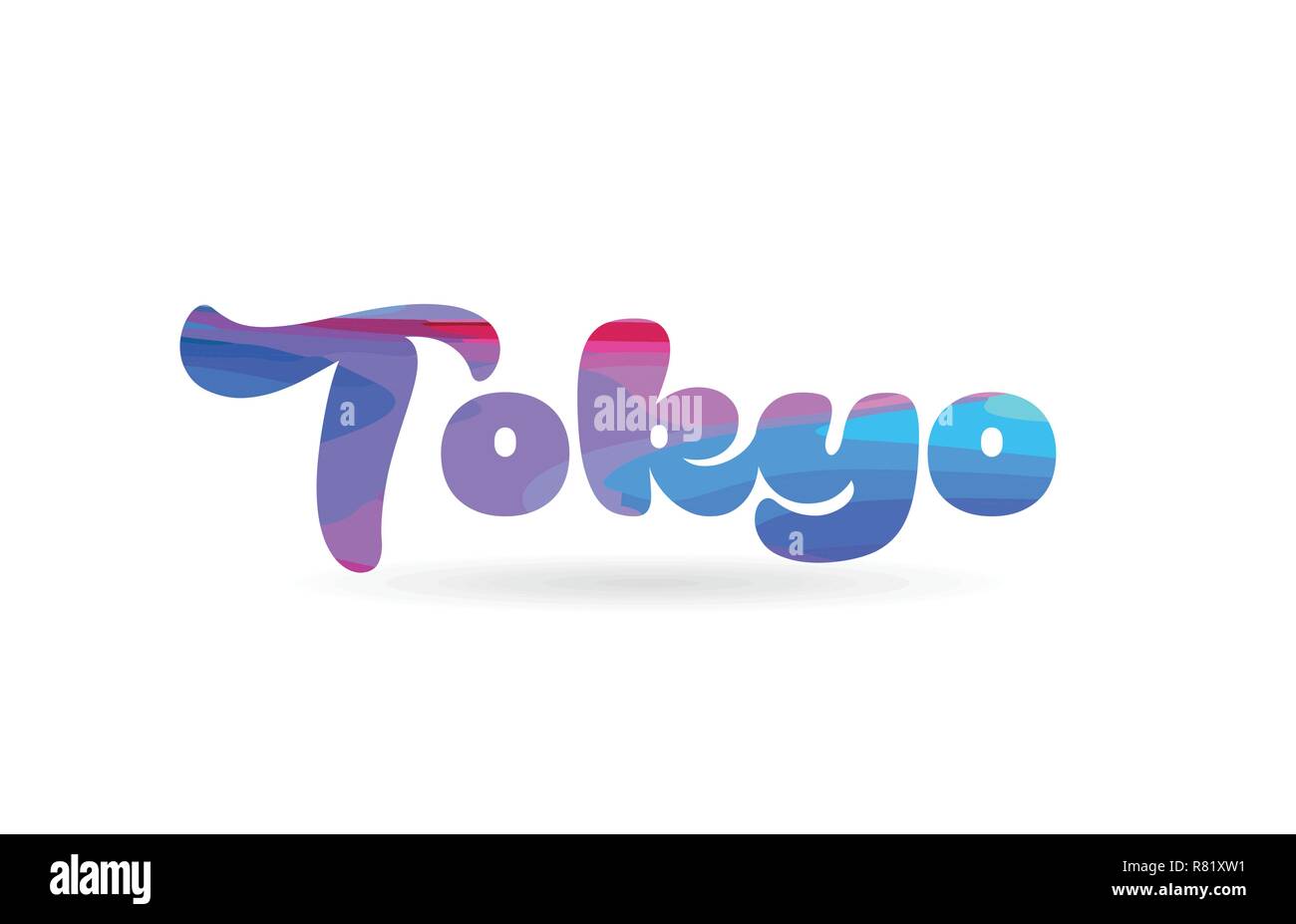 Tokyo color Stock Vector Images - Alamy