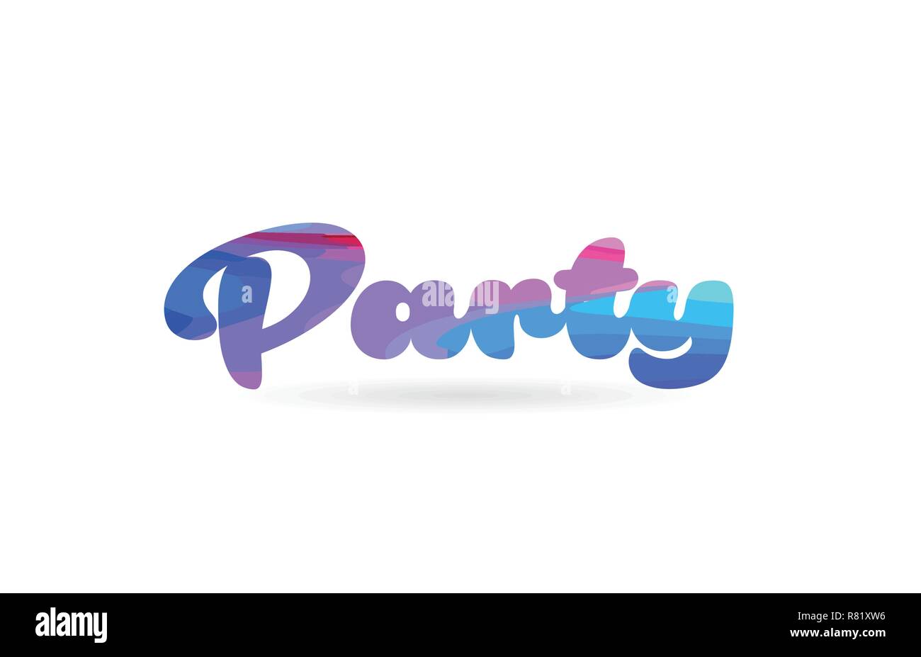 Party word Stock Vector Images - Alamy