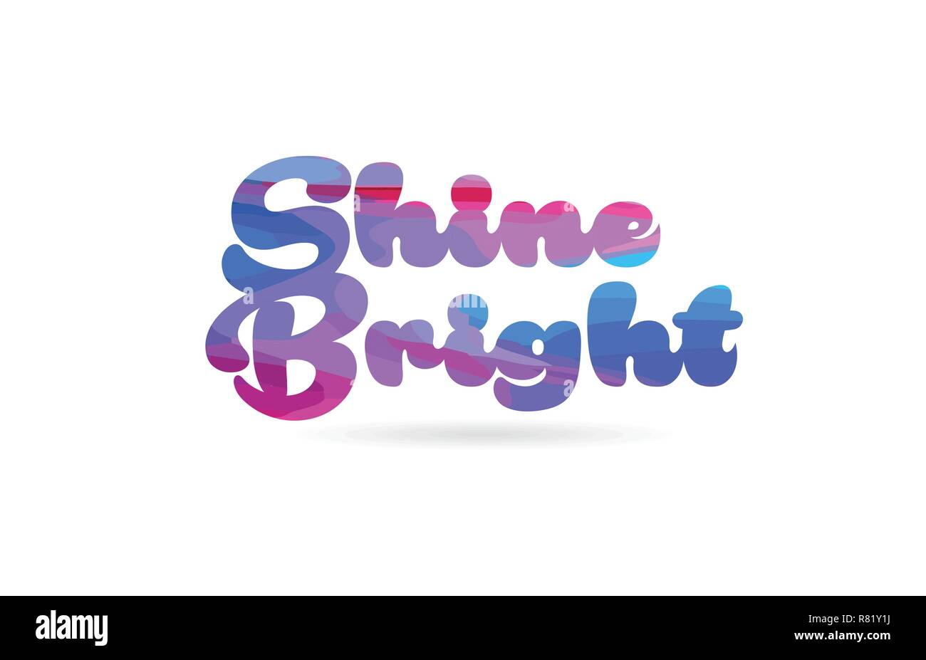 Word shine Stock Vector Images - Alamy