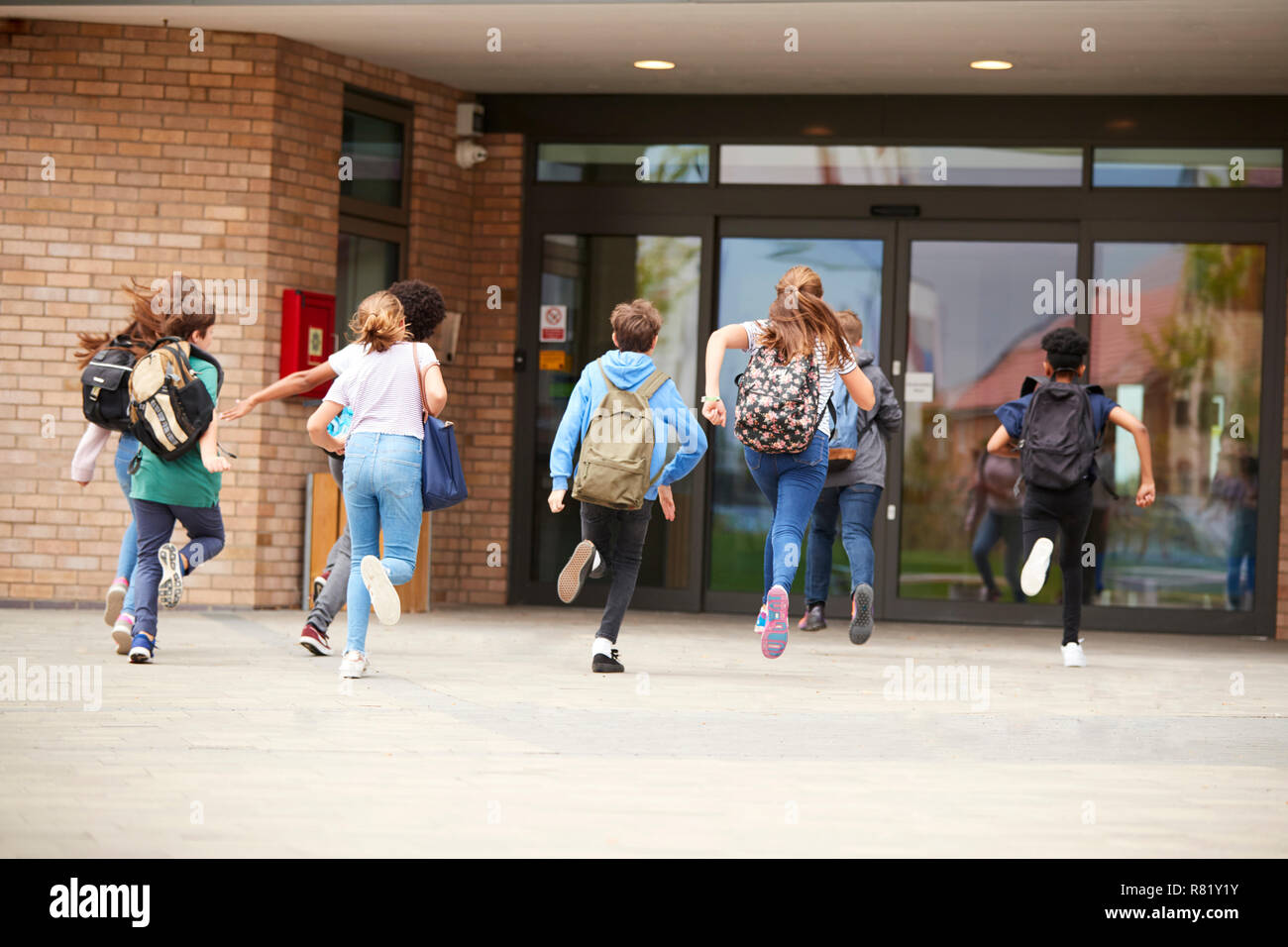 Male high school student running hi-res stock photography and images ...