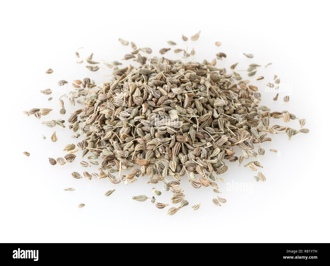 Anise seeds isolated on white background Stock Photo - Alamy