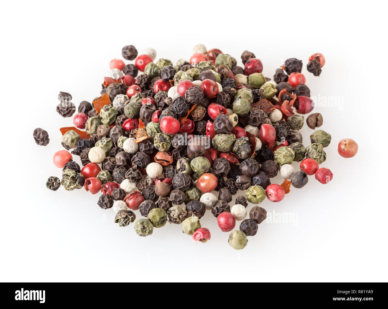 White green black peppercorn Cut Out Stock Images & Pictures - Alamy