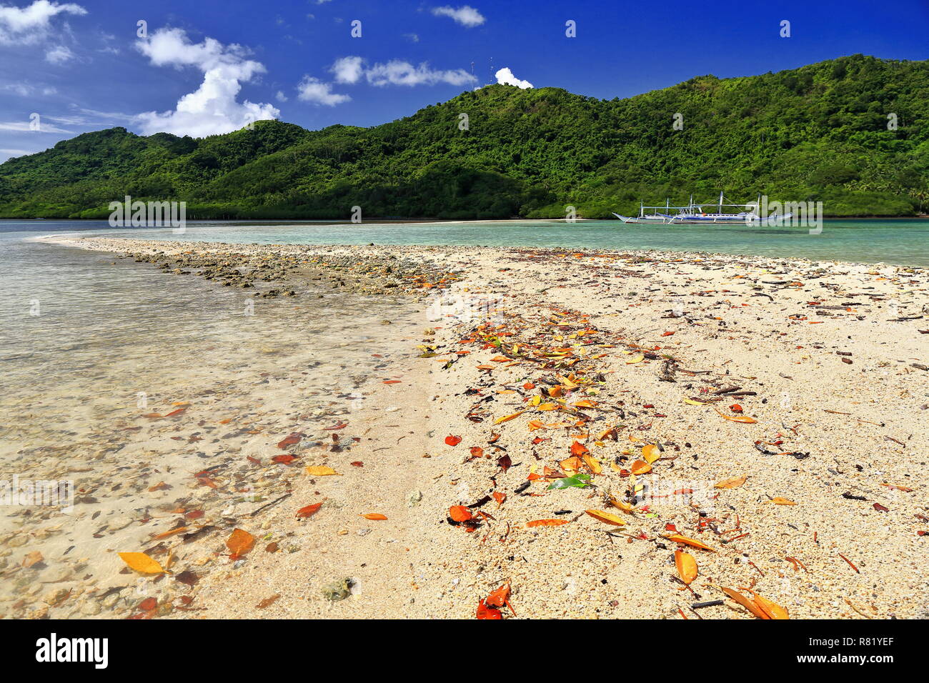 Sailing Bacuit bay from Corong Corong to Vigan island-Snake island ...