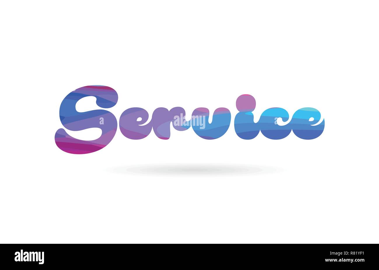 Service word Stock Vector Images - Alamy
