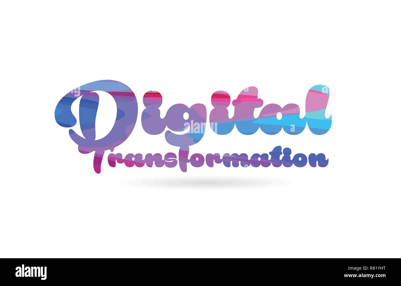 Digital transformation Stock Vector Images - Alamy