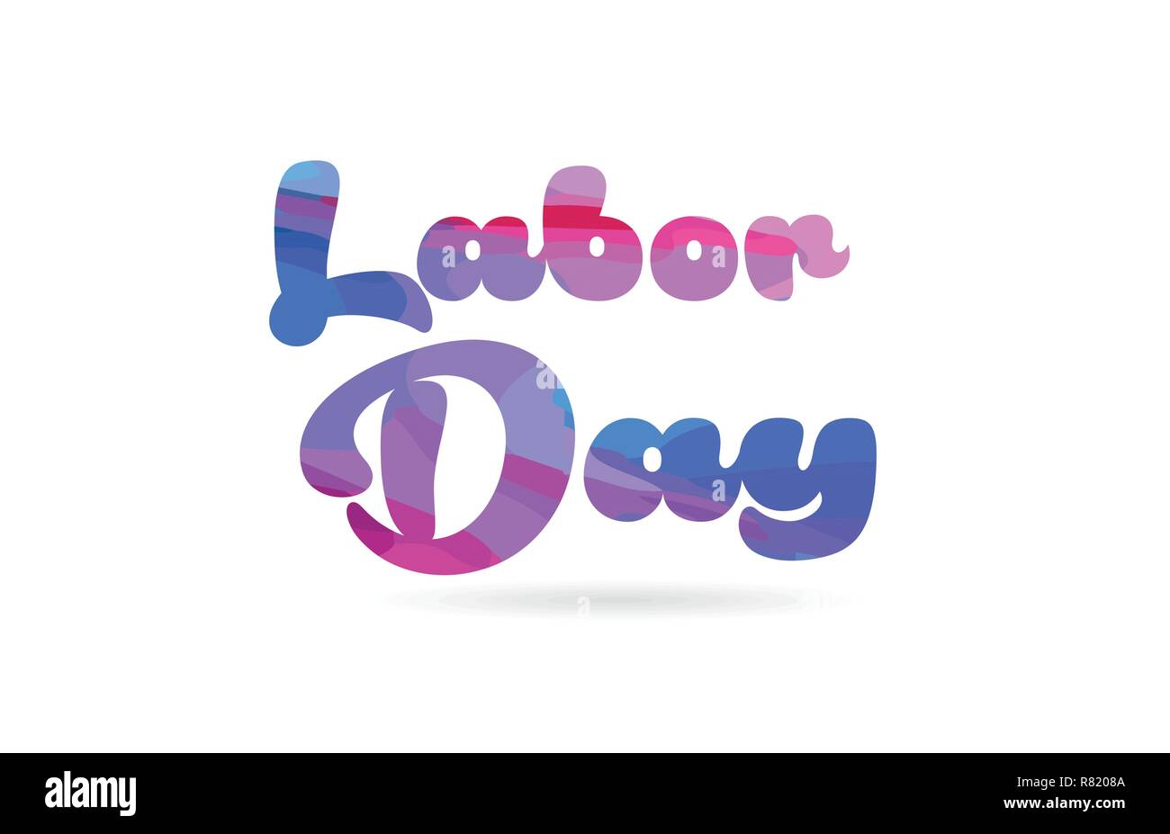 Labor day logo Cut Out Stock Images & Pictures - Alamy