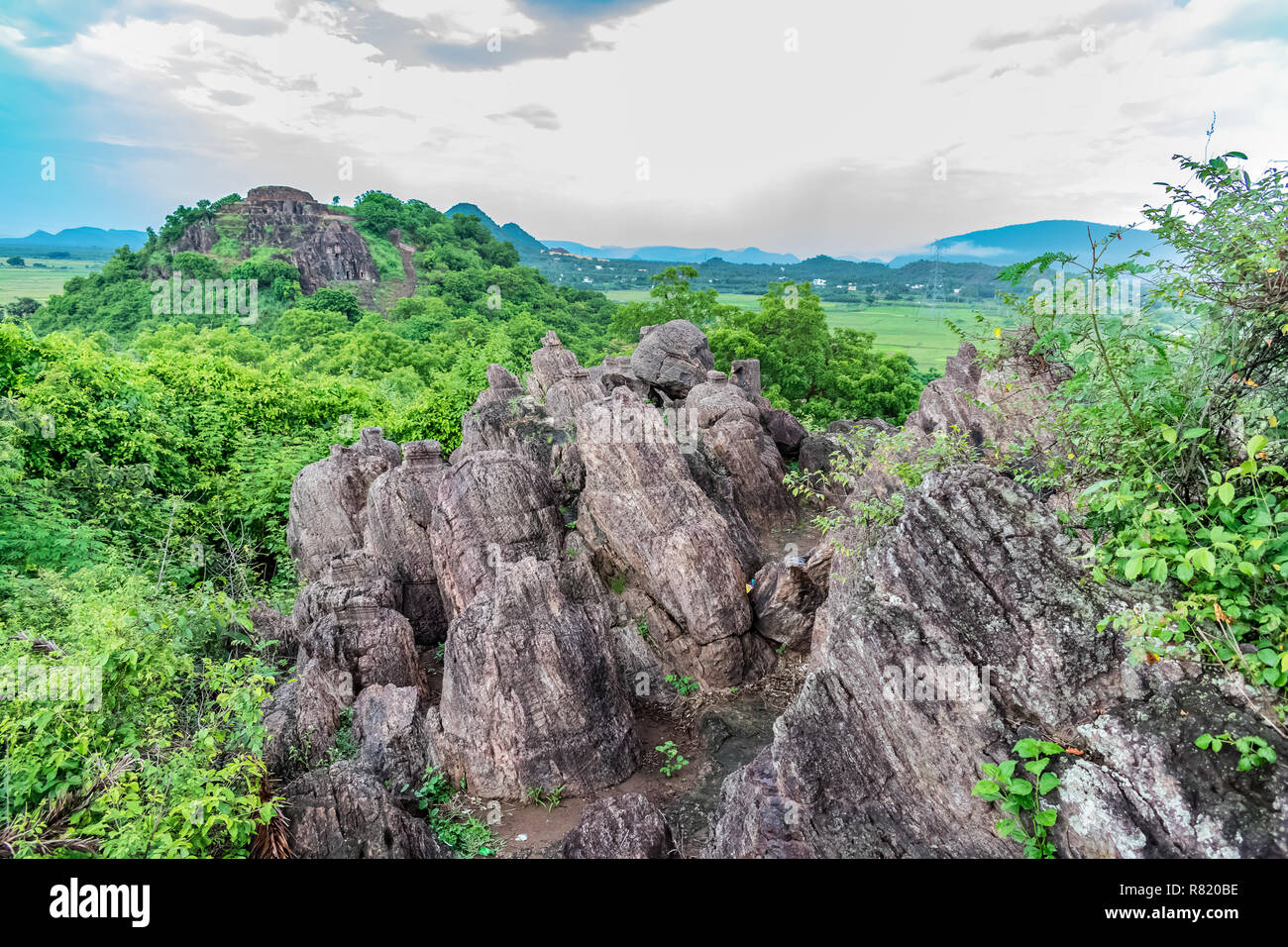 Big stone slope hi-res stock photography and images - Alamy