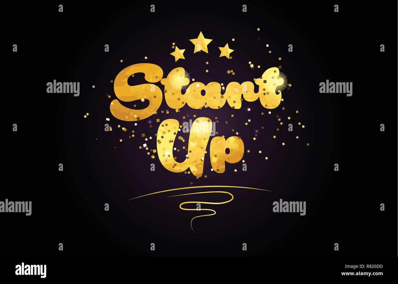 Start symbol concept word Stock Vector Images - Alamy