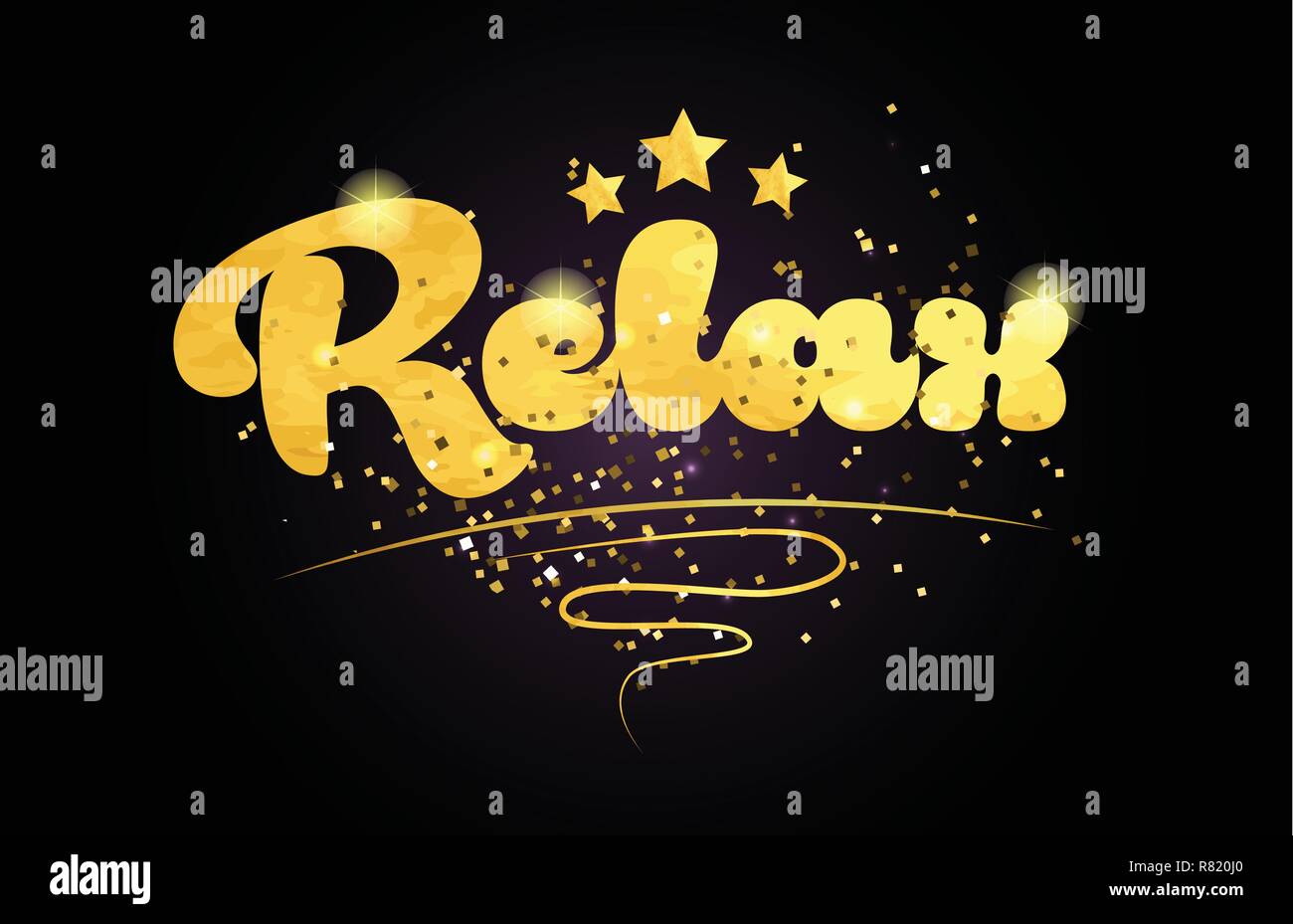 Relax word hi-res stock photography and images - Alamy
