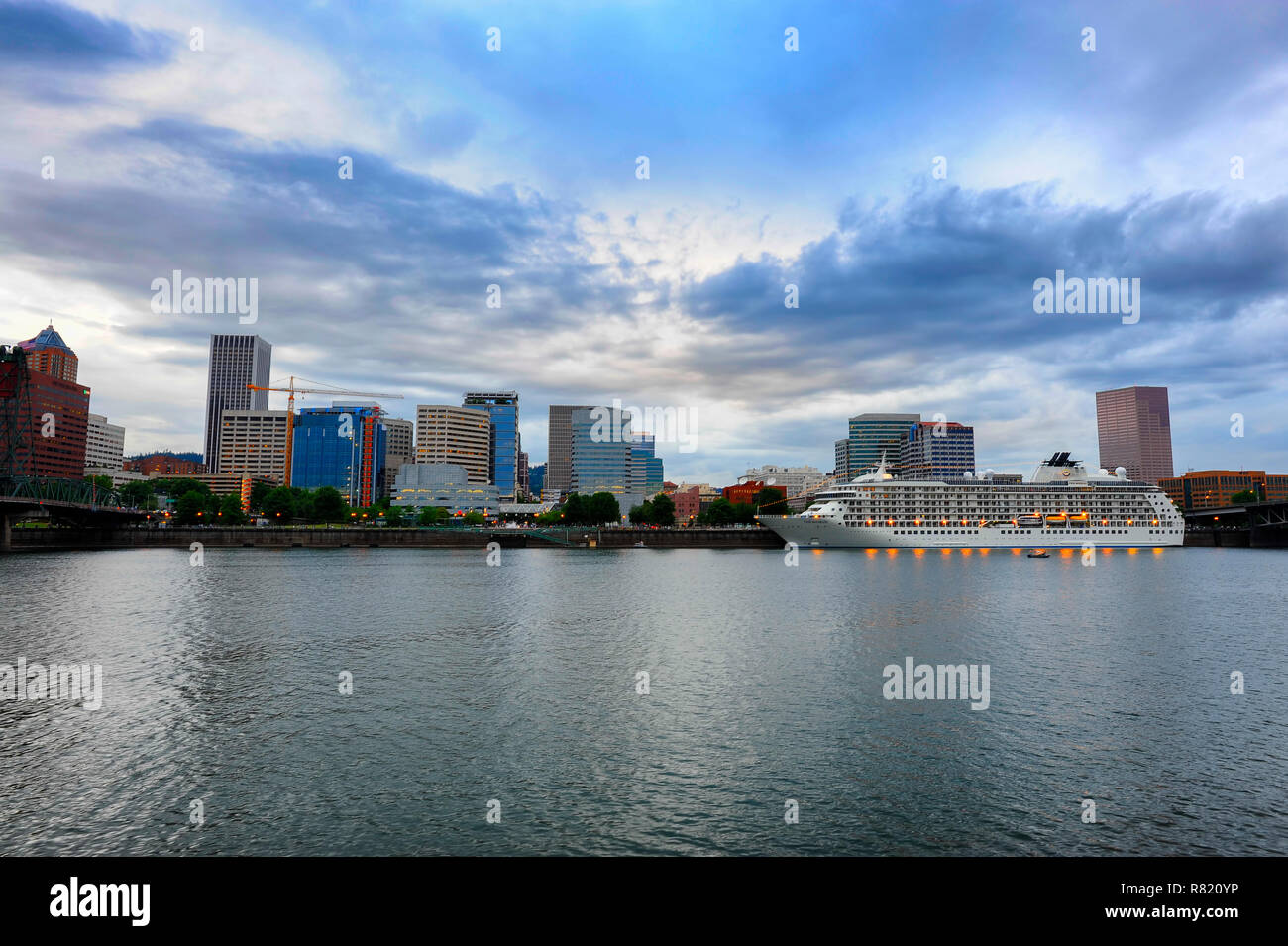 Portland, Oregon, USA - June 18,2009: The World, is the largest ...