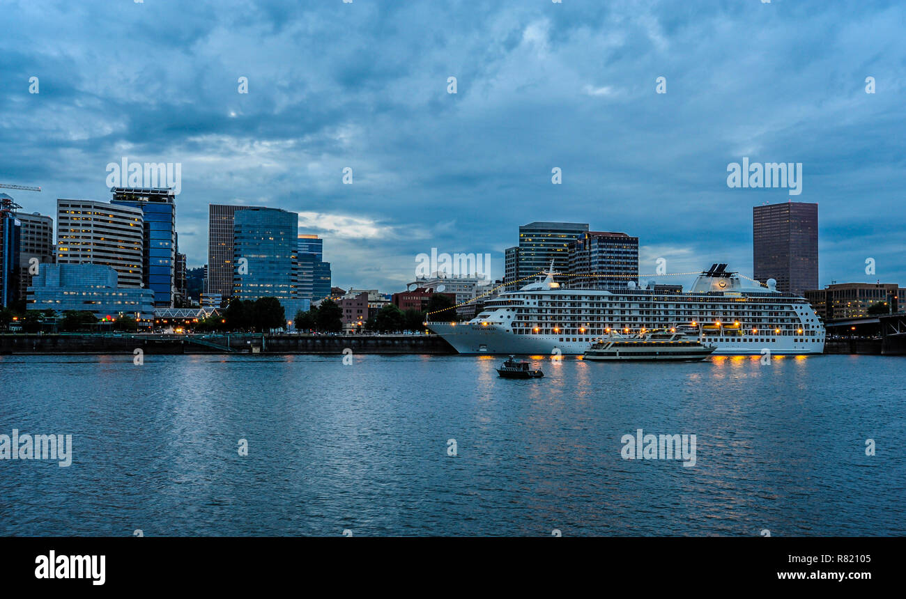 Portland, Oregon, USA - June 18,2009: The World, is the largest ...