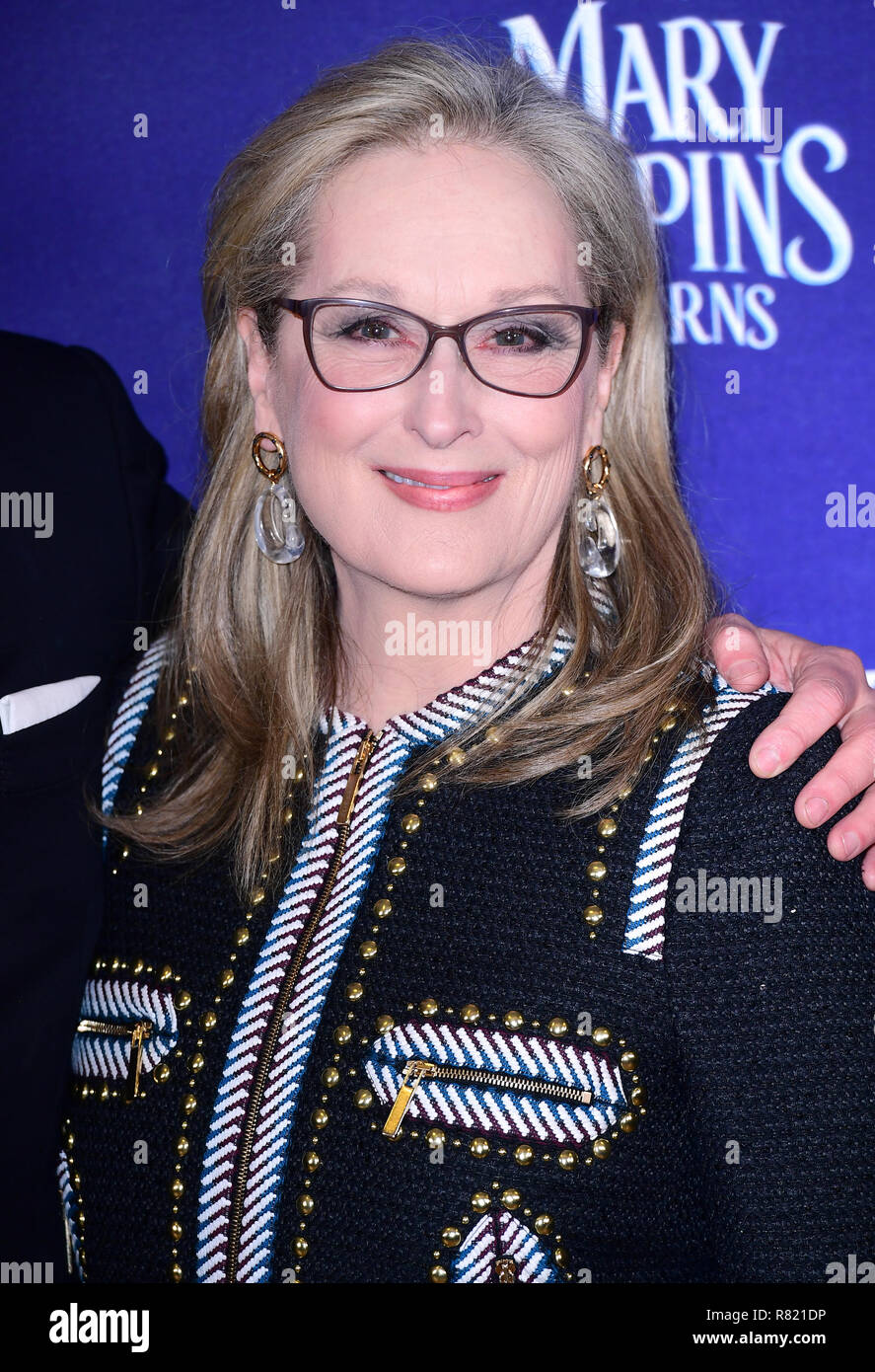 Meryl Streep attending the Mary Poppins Returns European Premiere held ...