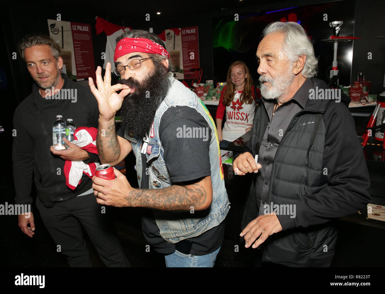 Tommy Chong becomes a hologram at Swissx event at Hologram USA Theatre ...