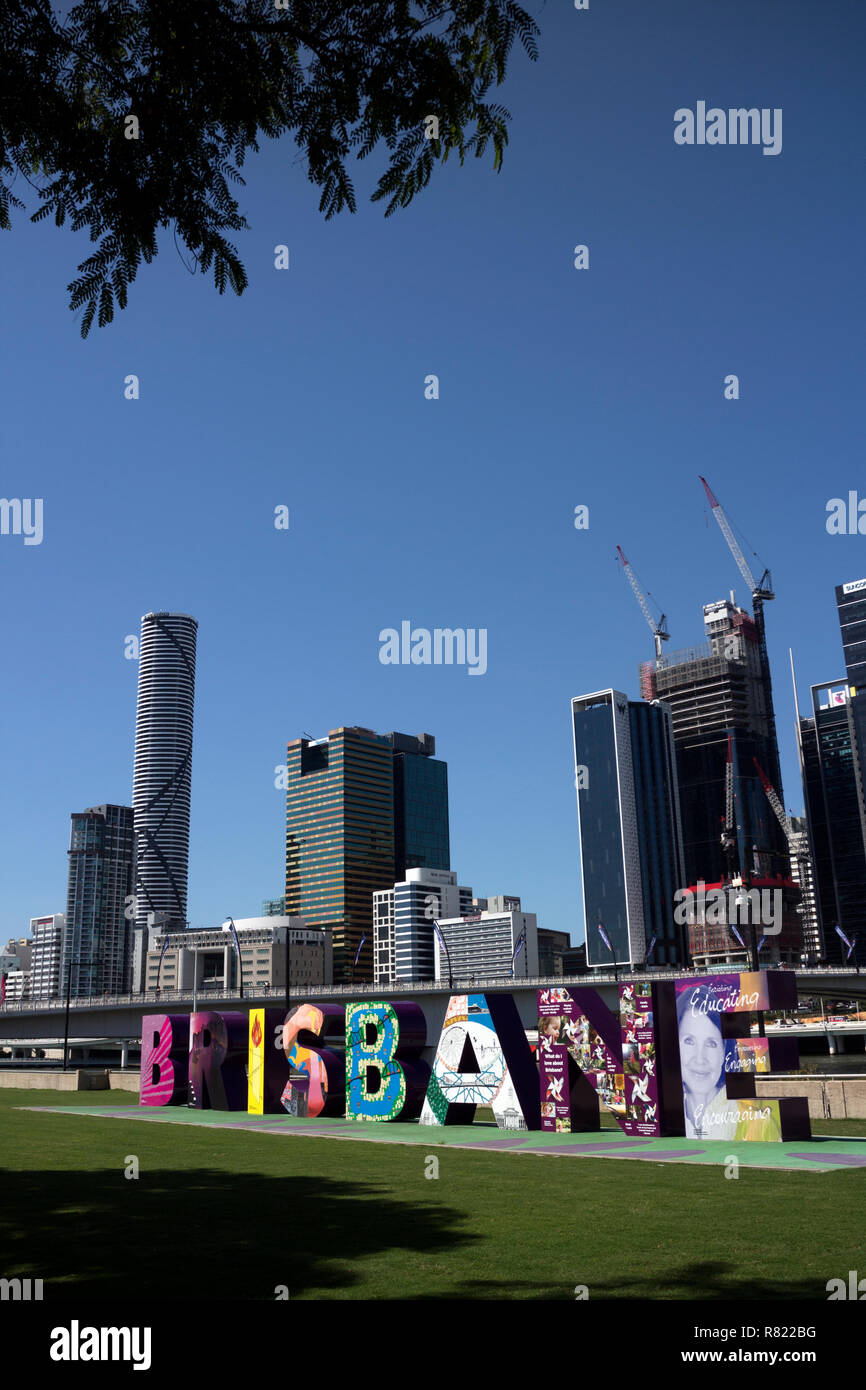 Brisbane letters hi-res stock photography and images - Alamy