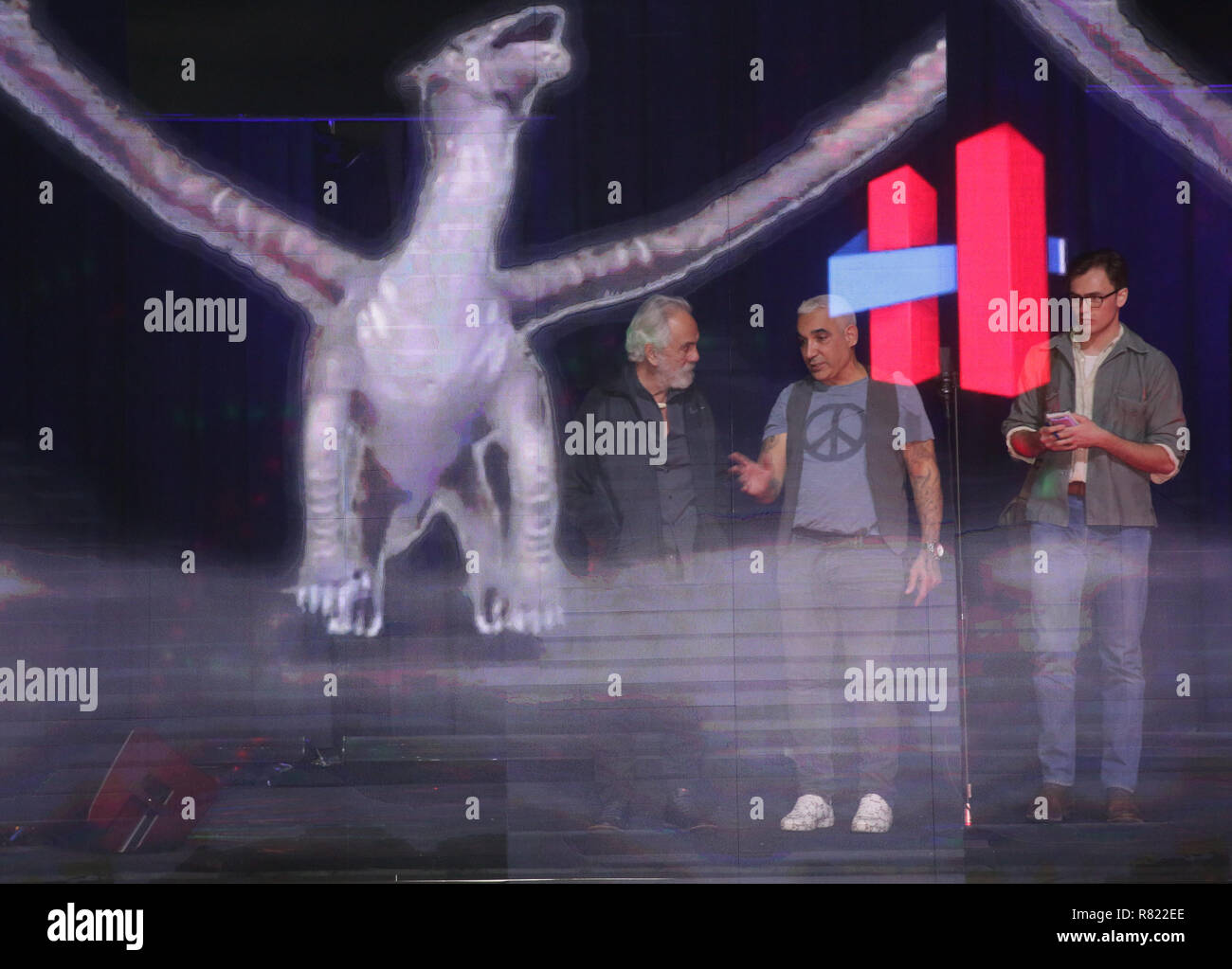 Tommy Chong becomes a hologram at Swissx event at Hologram USA Theatre ...