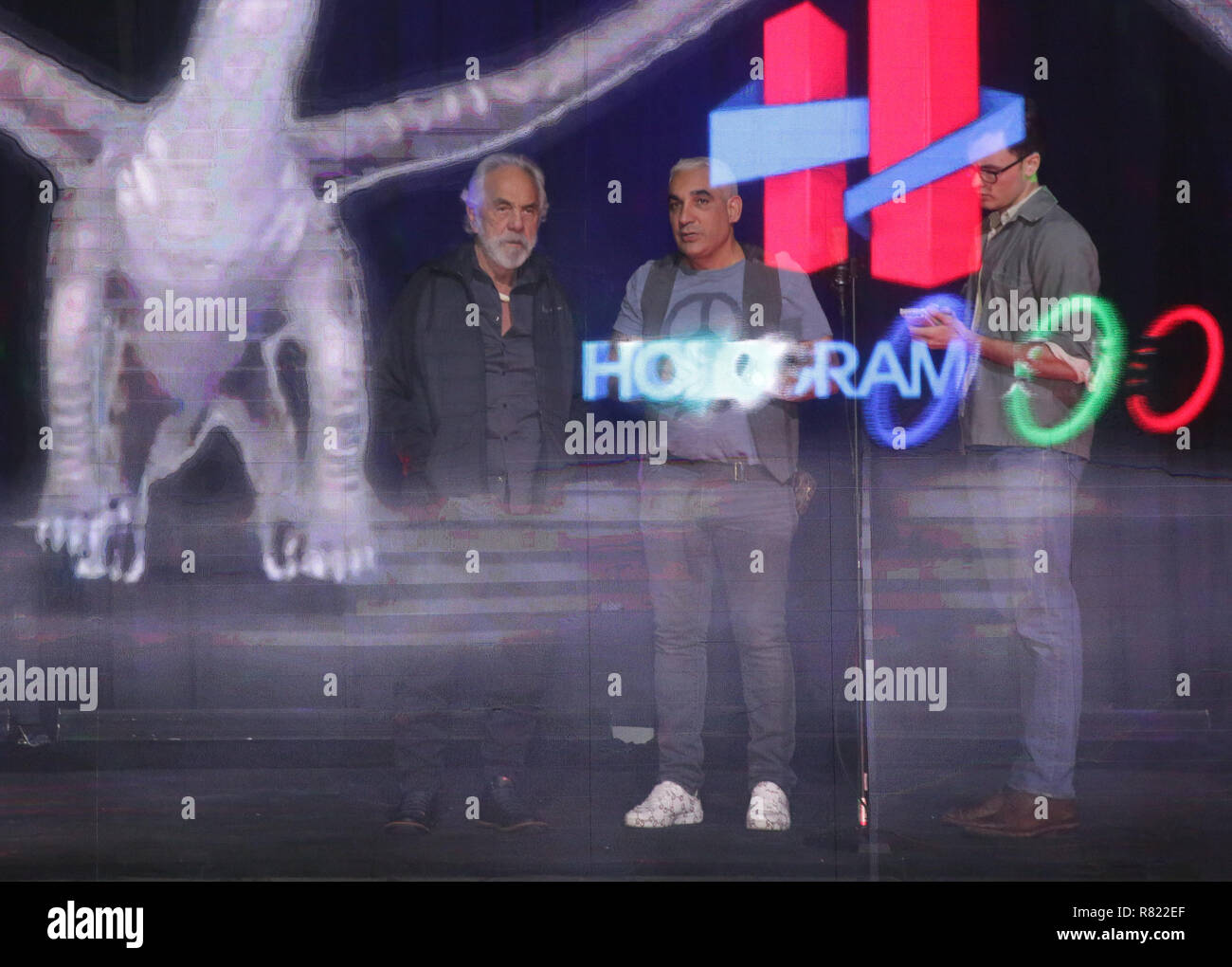 Tommy Chong becomes a hologram at Swissx event at Hologram USA Theatre ...