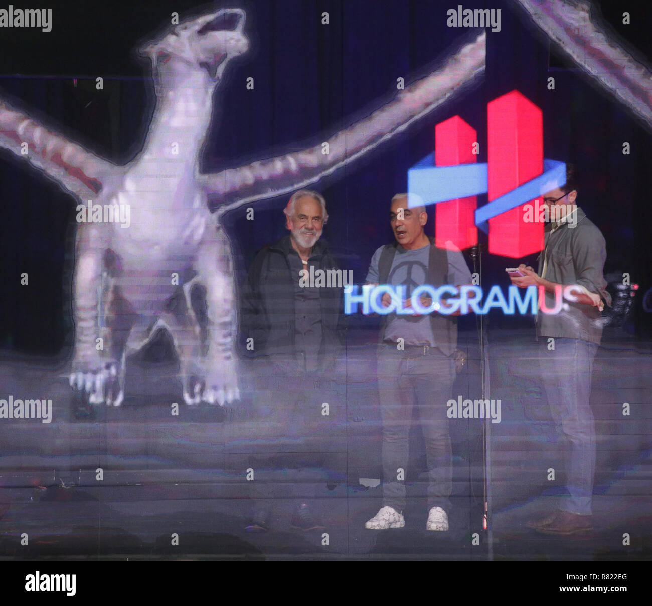 Tommy Chong becomes a hologram at Swissx event at Hologram USA Theatre ...