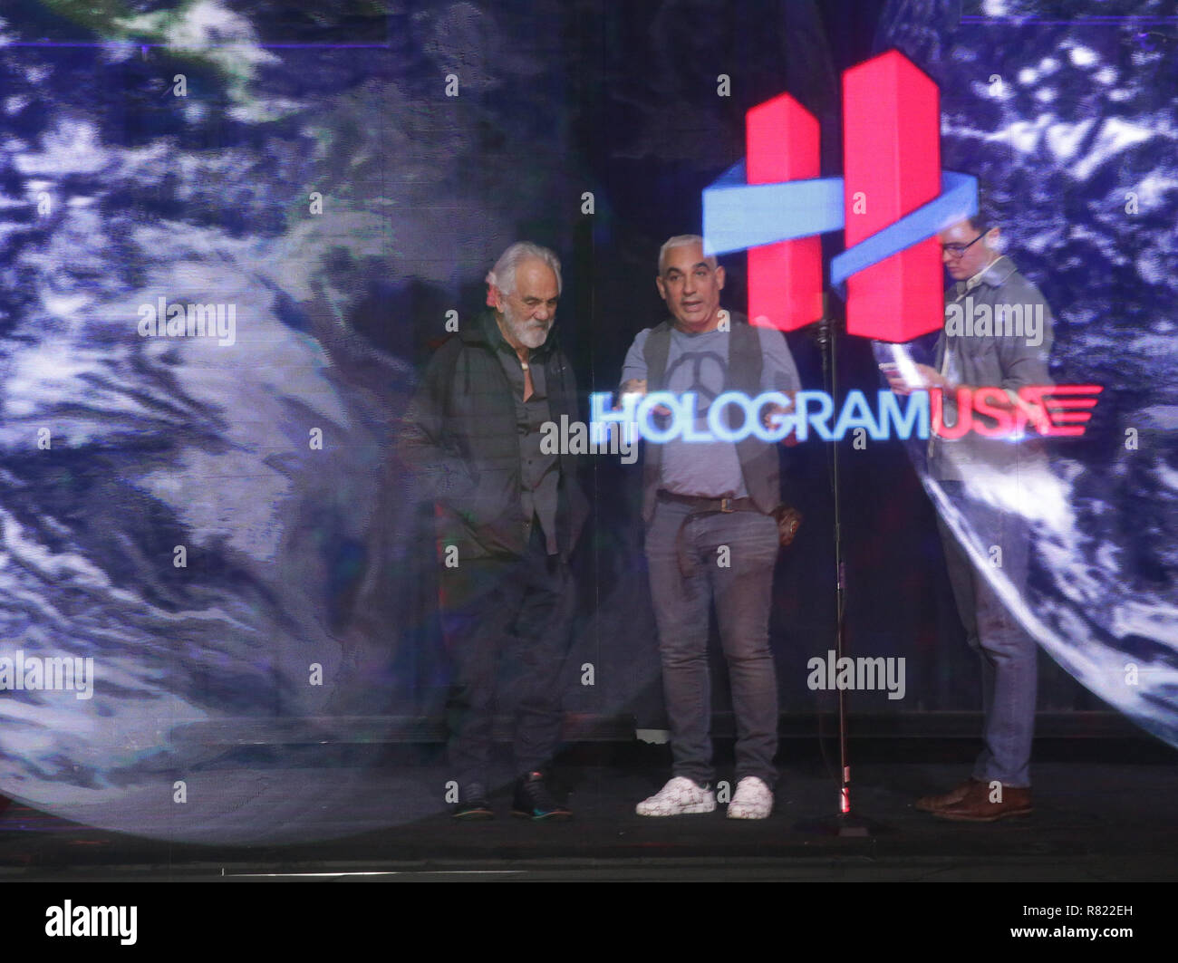 Tommy Chong becomes a hologram at Swissx event at Hologram USA Theatre ...