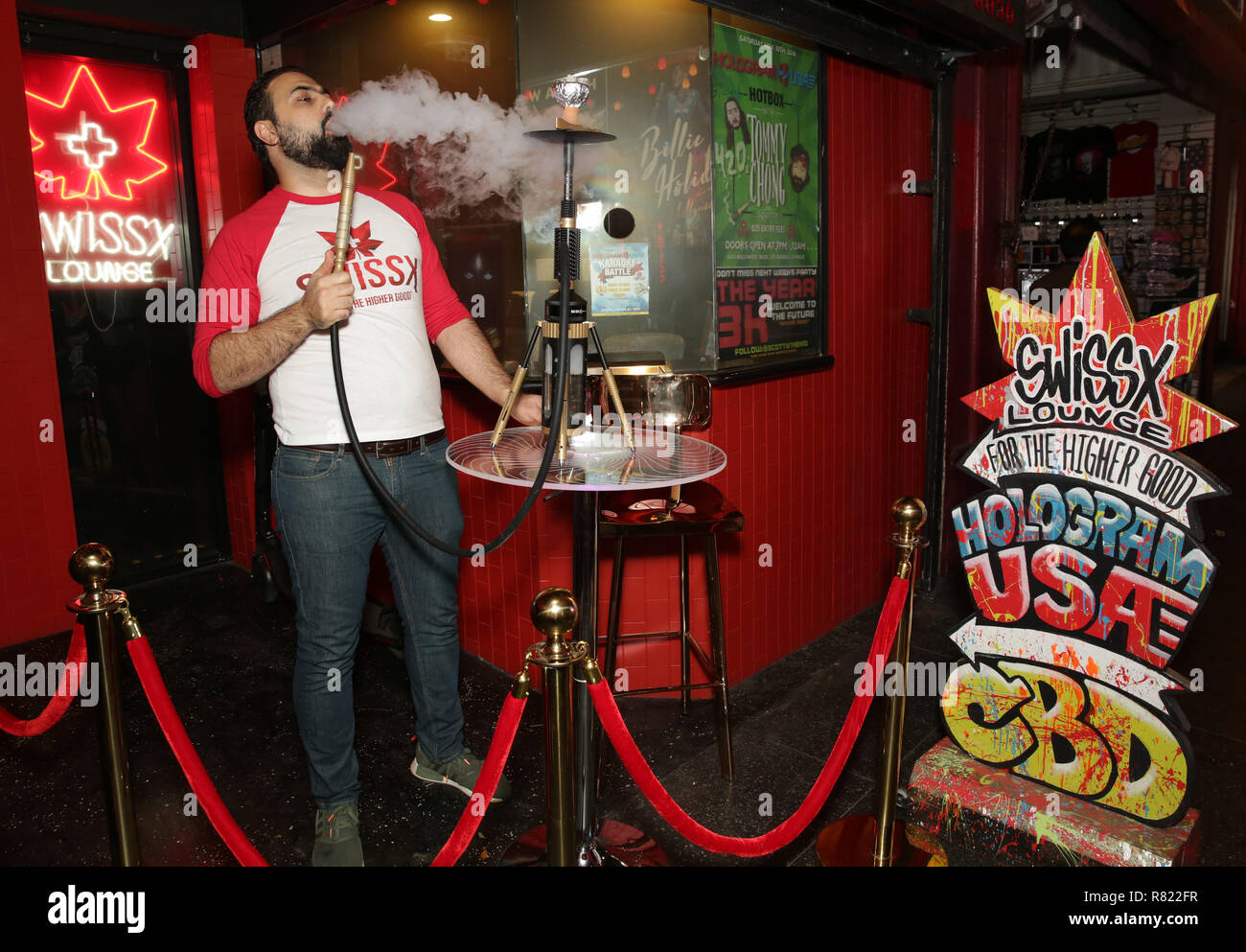 Tommy Chong becomes a hologram at Swissx event at Hologram USA Theatre ...
