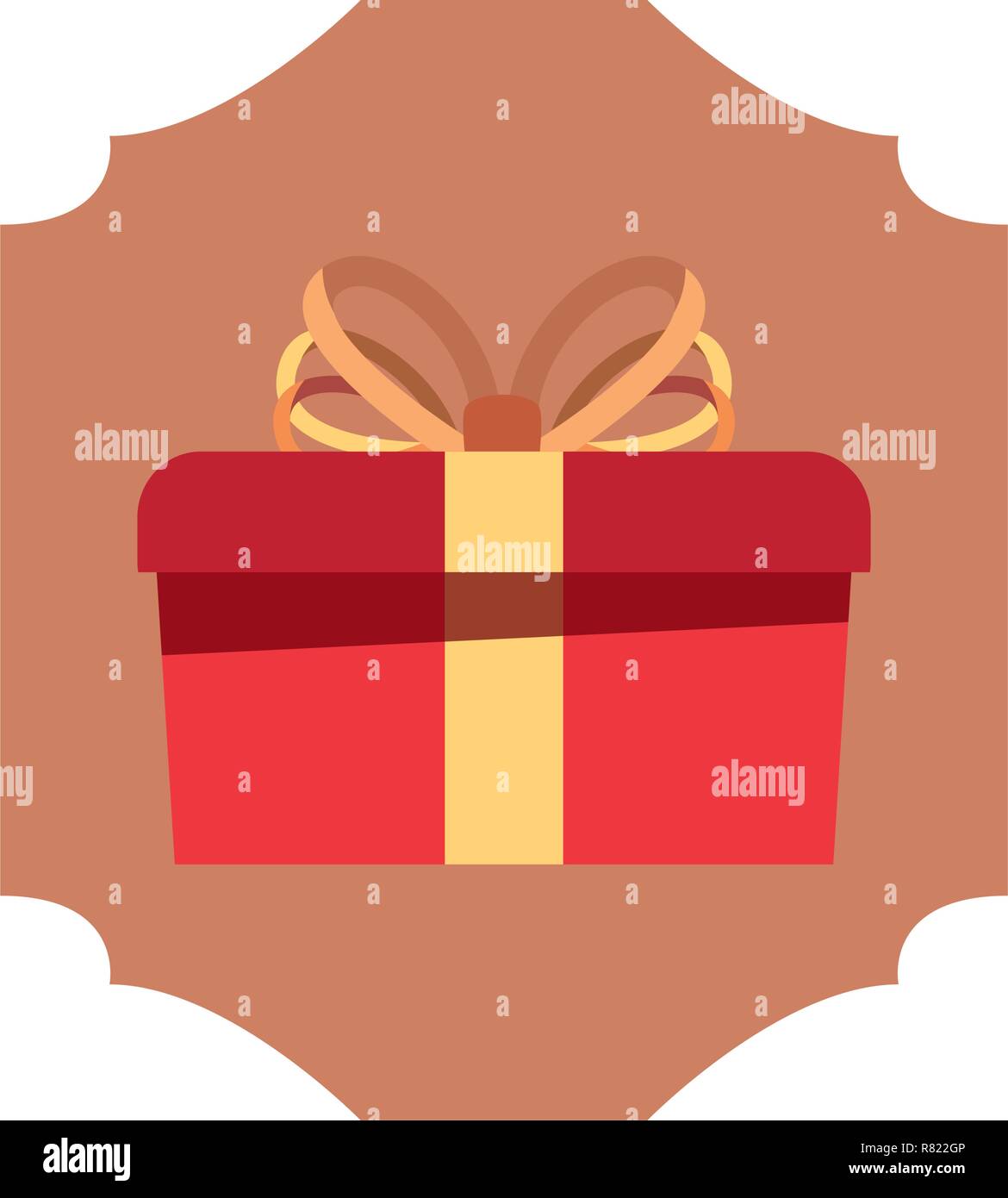 gift box surprise card design vector illustration Stock Vector Image ...