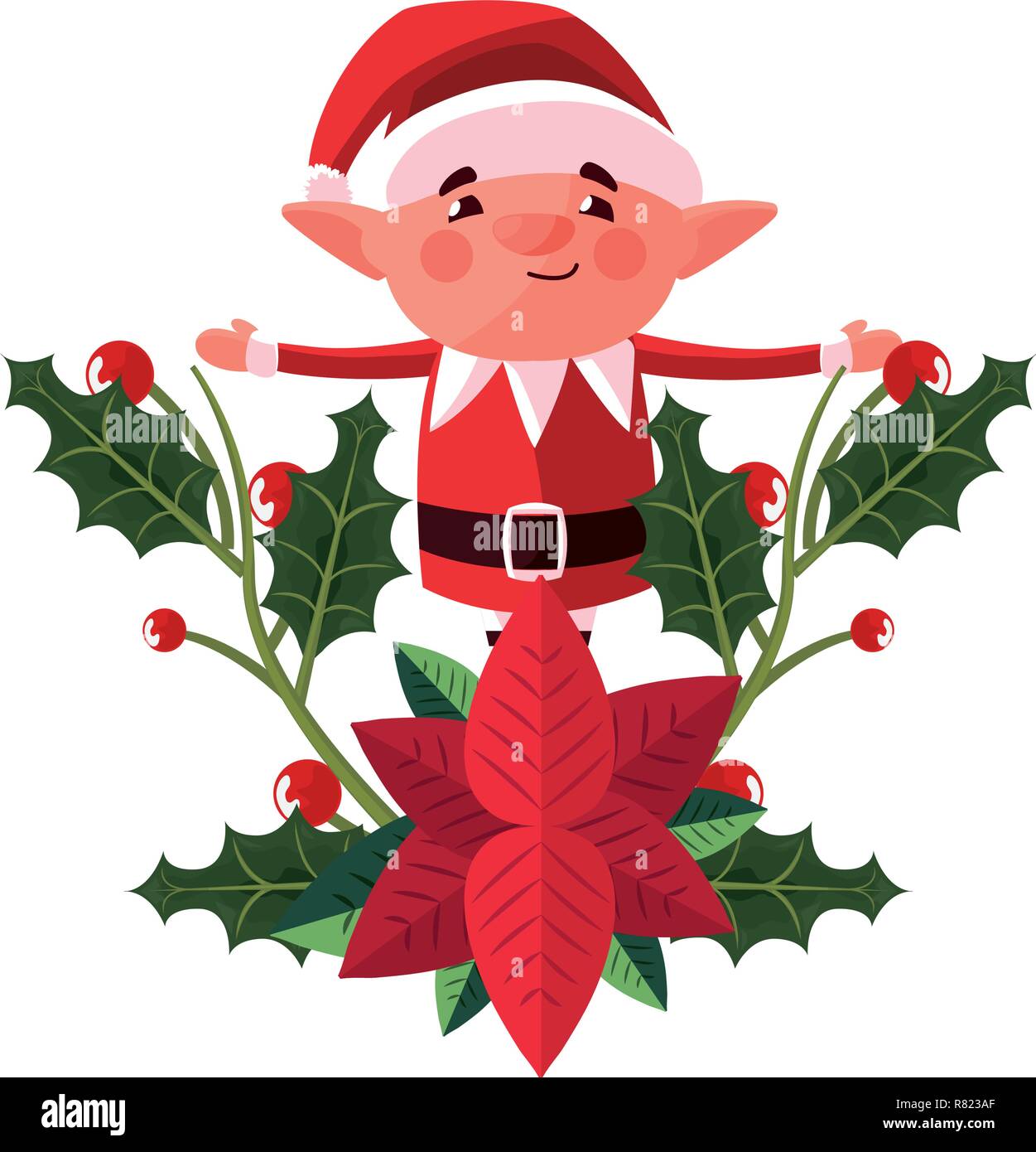 Elf flower Stock Vector Images - Alamy