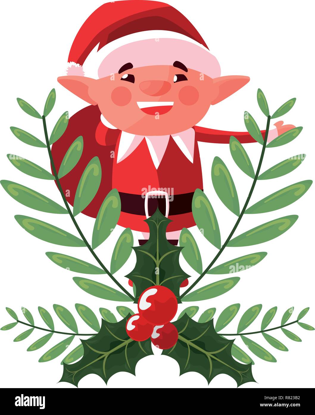 Elf flower Stock Vector Images - Alamy