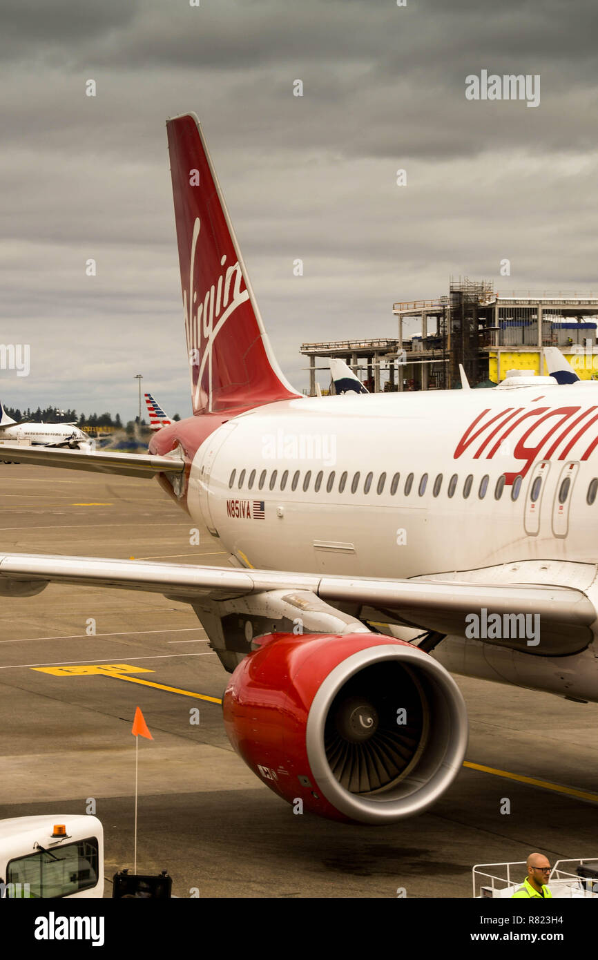 Virgin america logo hi-res stock photography and images - Alamy