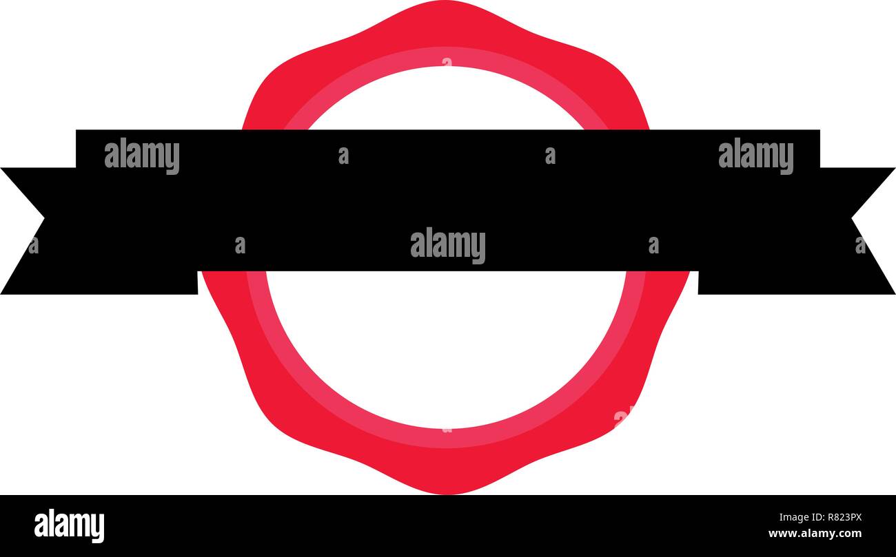 label empty template on white background vector illustration Stock ...