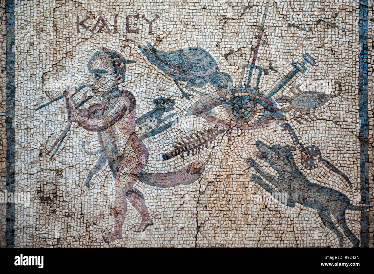 Mosaic evil eye roman hi-res stock photography and images - Alamy
