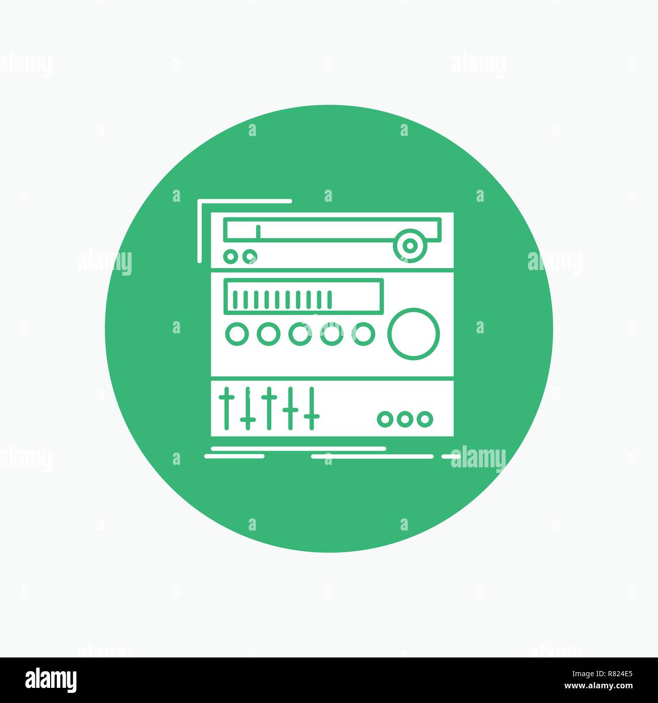 Record rack Stock Vector Images - Alamy