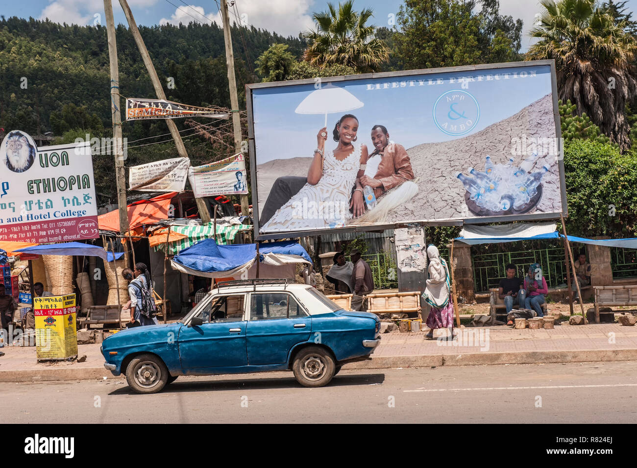 Traffic at addis ababa hi-res stock photography and images - Alamy