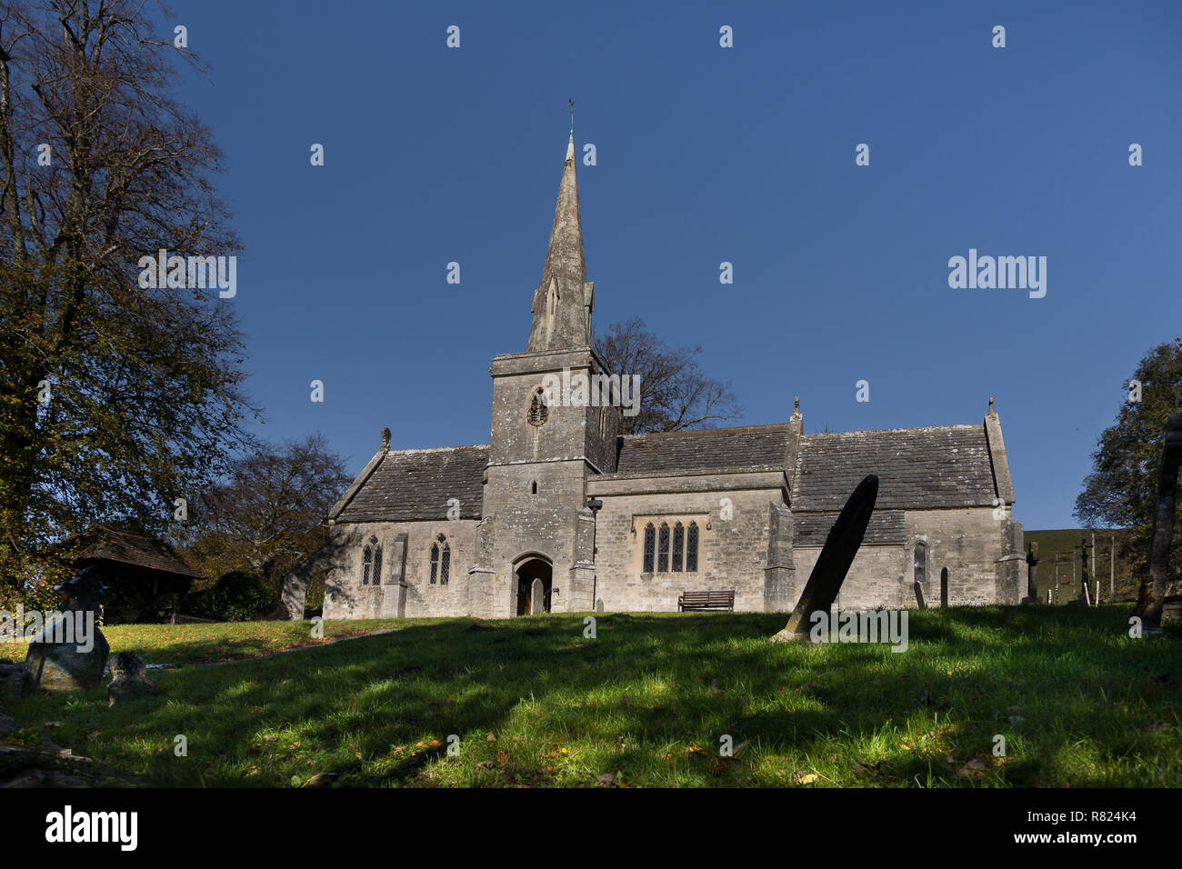 Church of Little Bredy, Dorset Stock Photo - Alamy