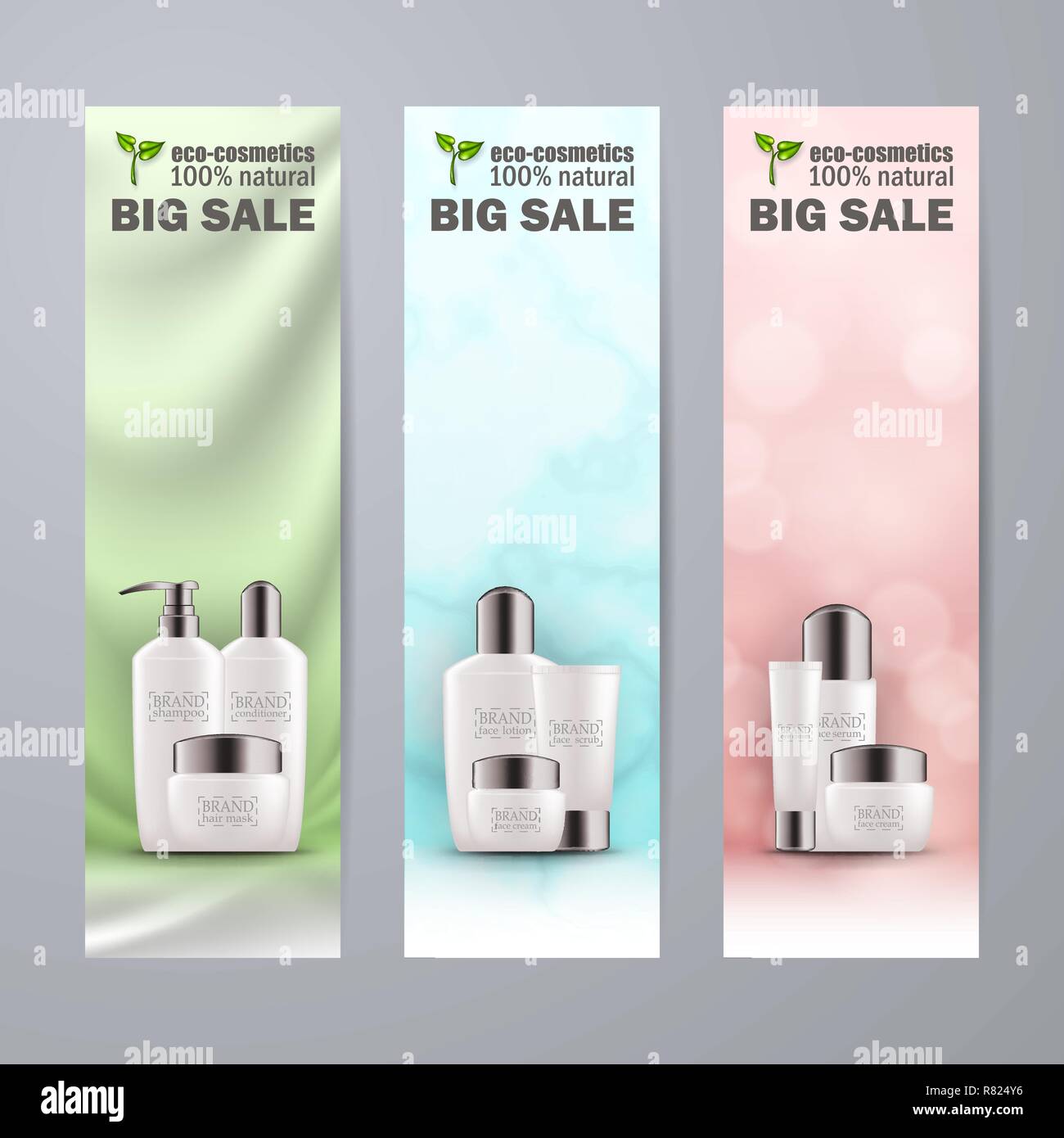 White glass bottles Stock Vector Images - Alamy