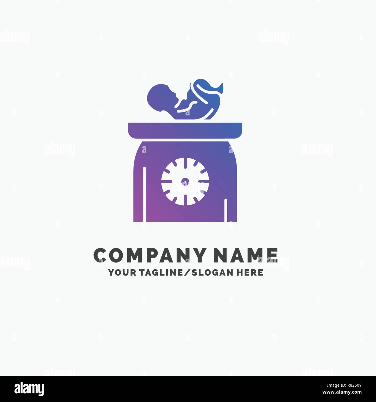 Small scale business logo Stock Vector Images - Alamy