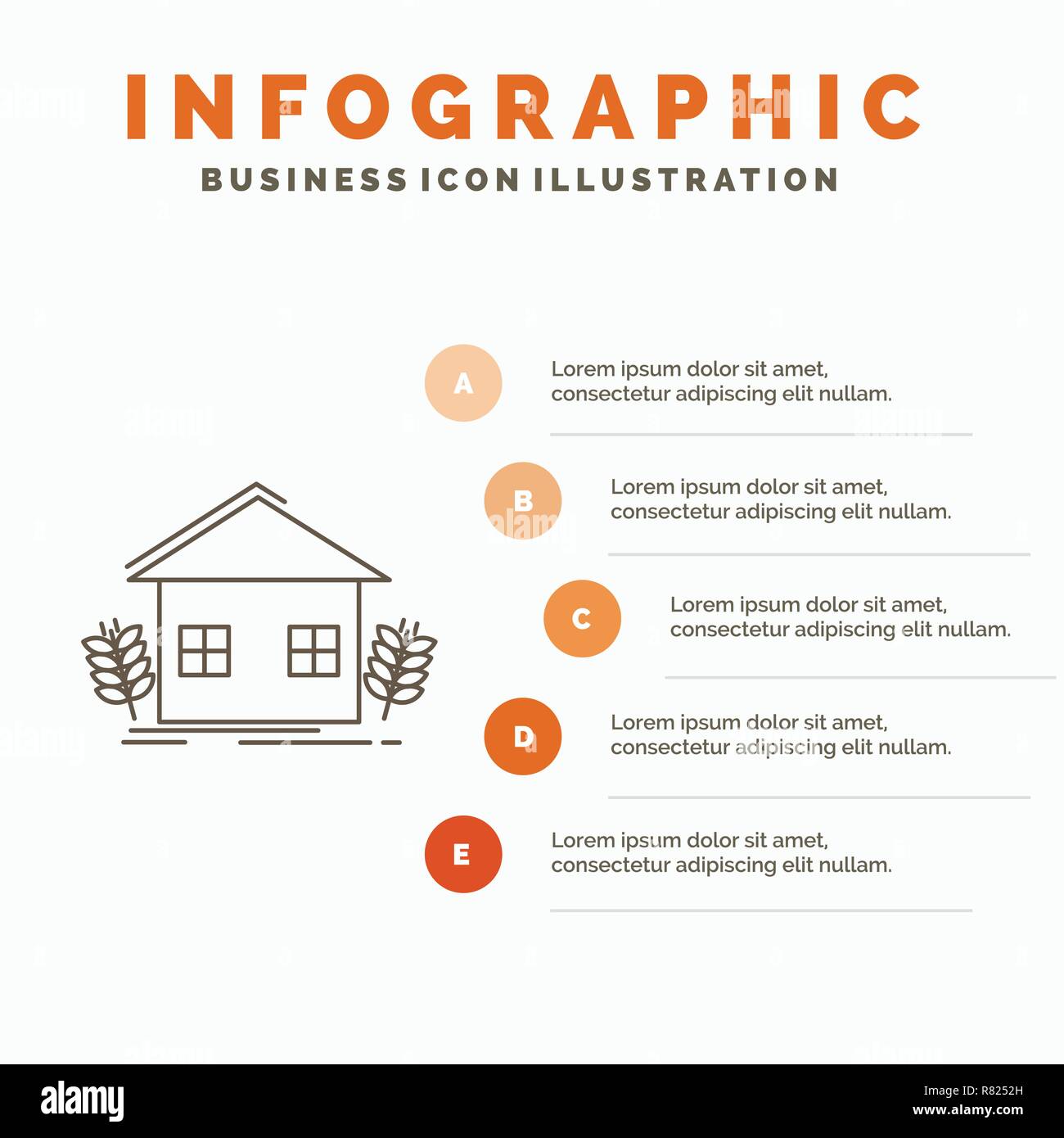 agriculture, urban, ecology, environment, farming Infographics Template ...