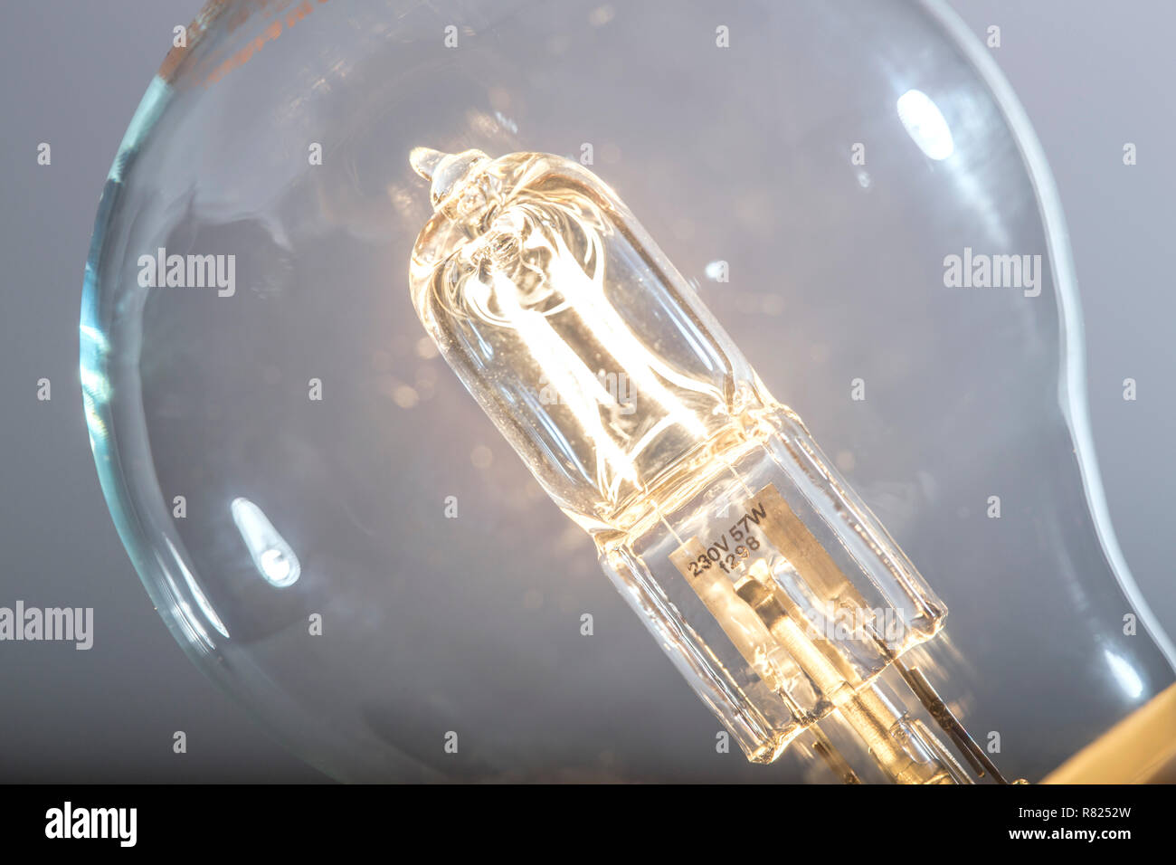Light bulb, halogen lamp Stock Photo - Alamy