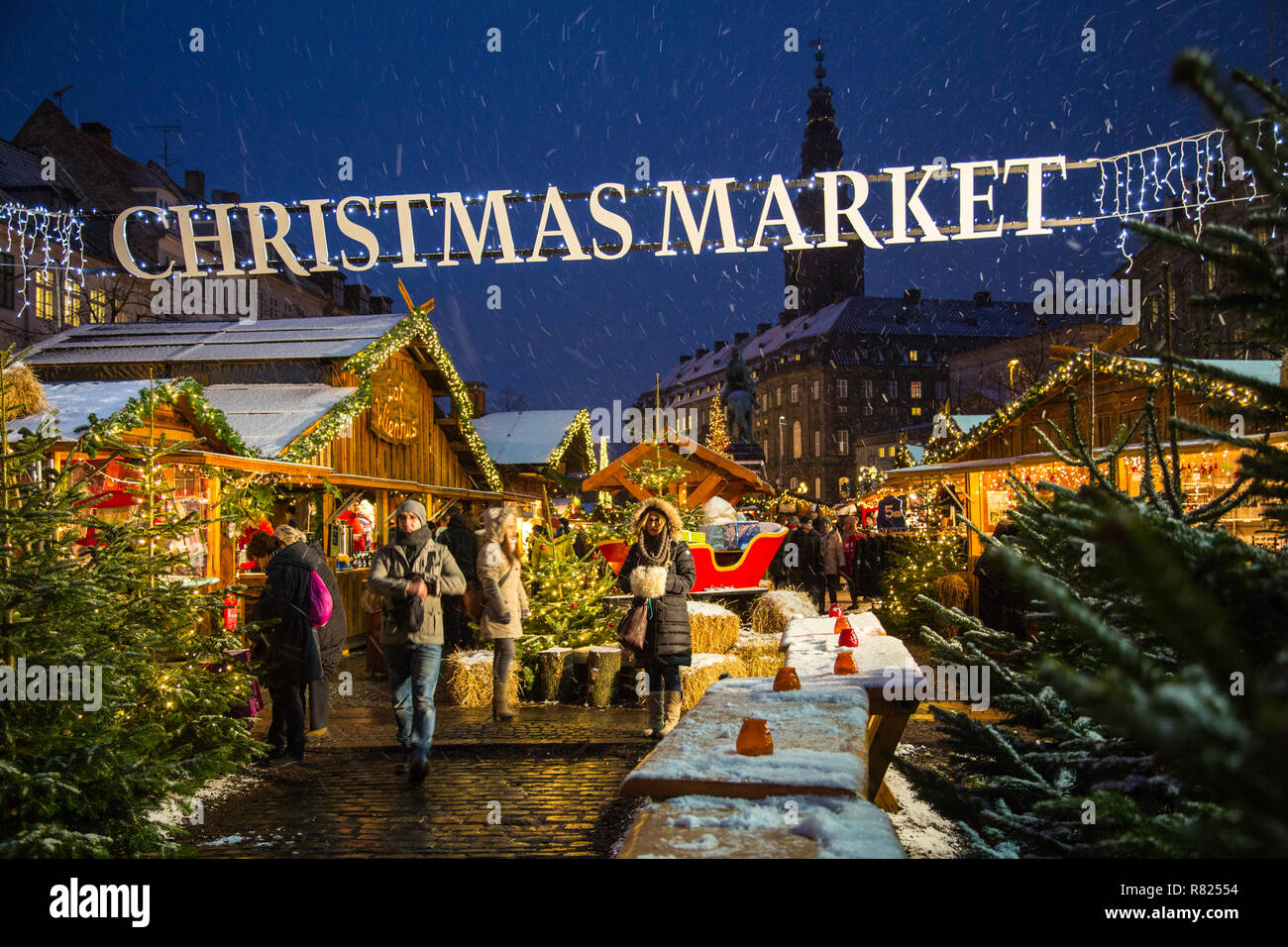 Denmark christmas market hi-res stock photography and images - Alamy