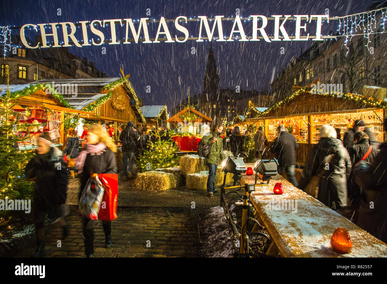 Denmark christmas market hi-res stock photography and images - Alamy