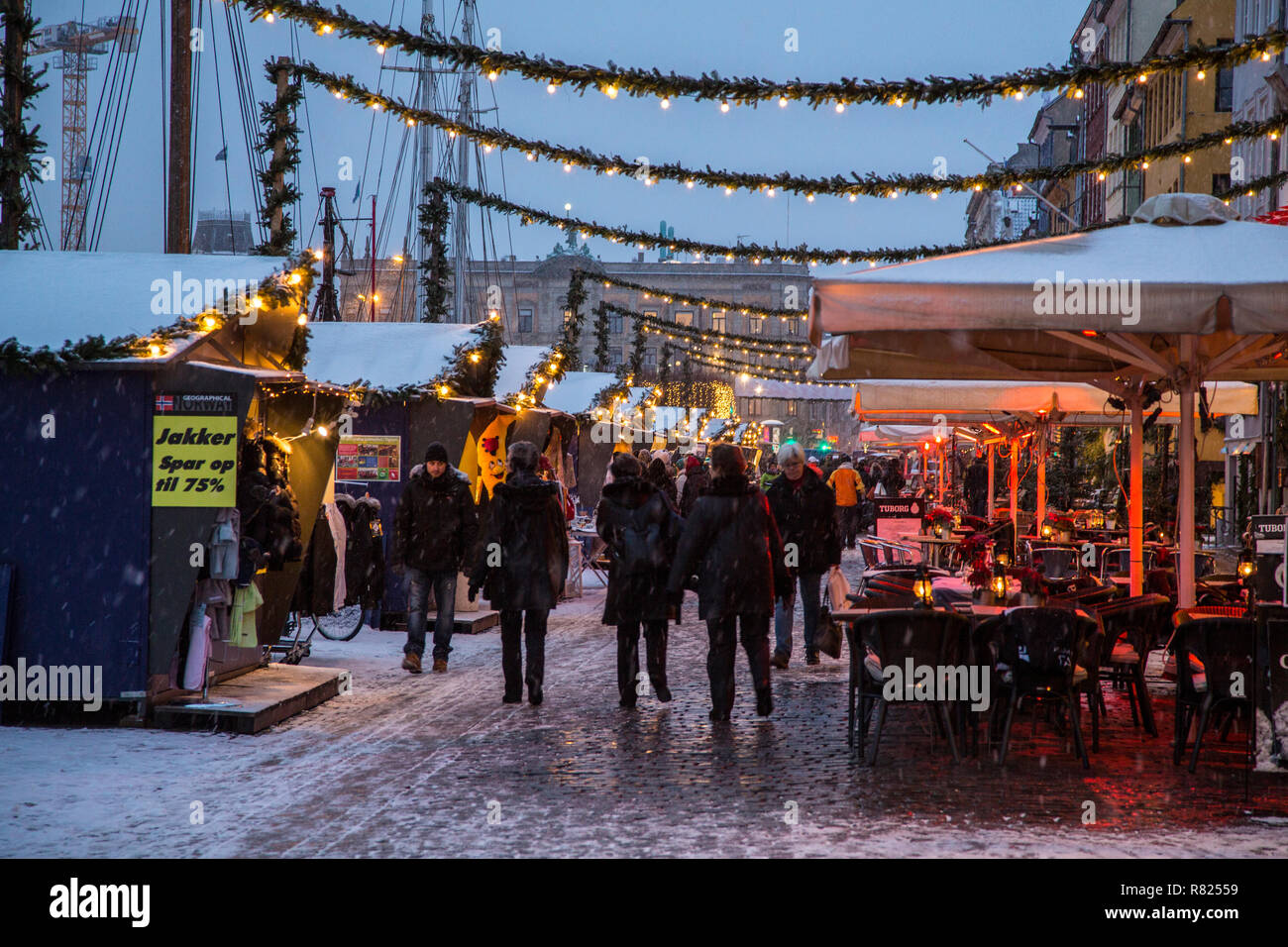 Denmark christmas market hi-res stock photography and images - Alamy