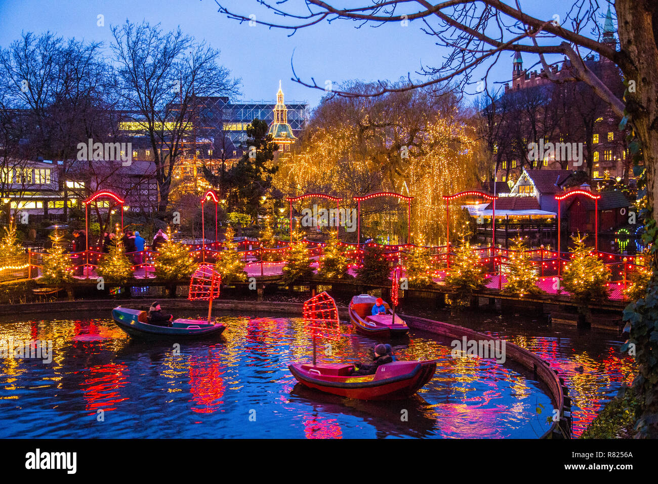 Copenhagen tivoli gardens christmas hi-res stock photography and images ...