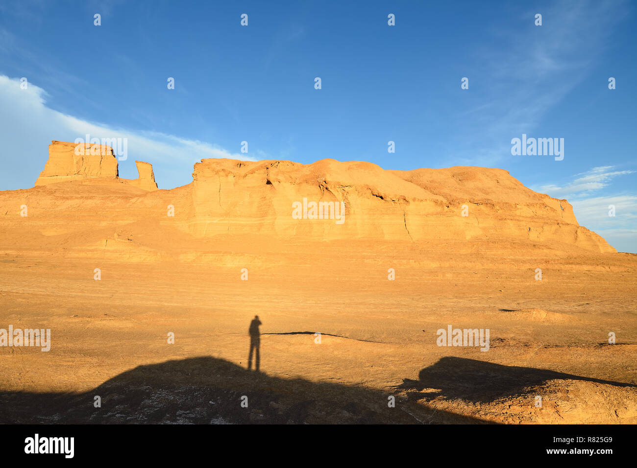 Iran, Wonderful rock formations created by the nature on the Lut Desert ...