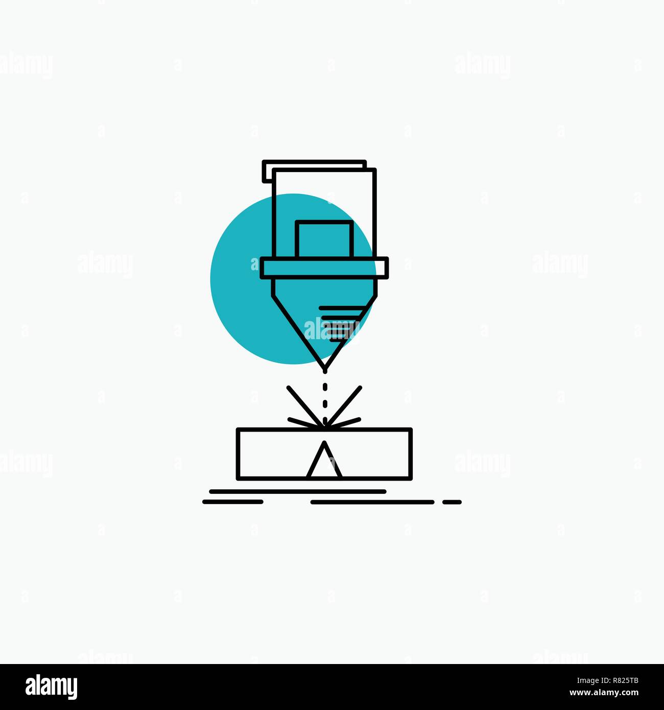 Metal sheet cutting Stock Vector Images - Alamy