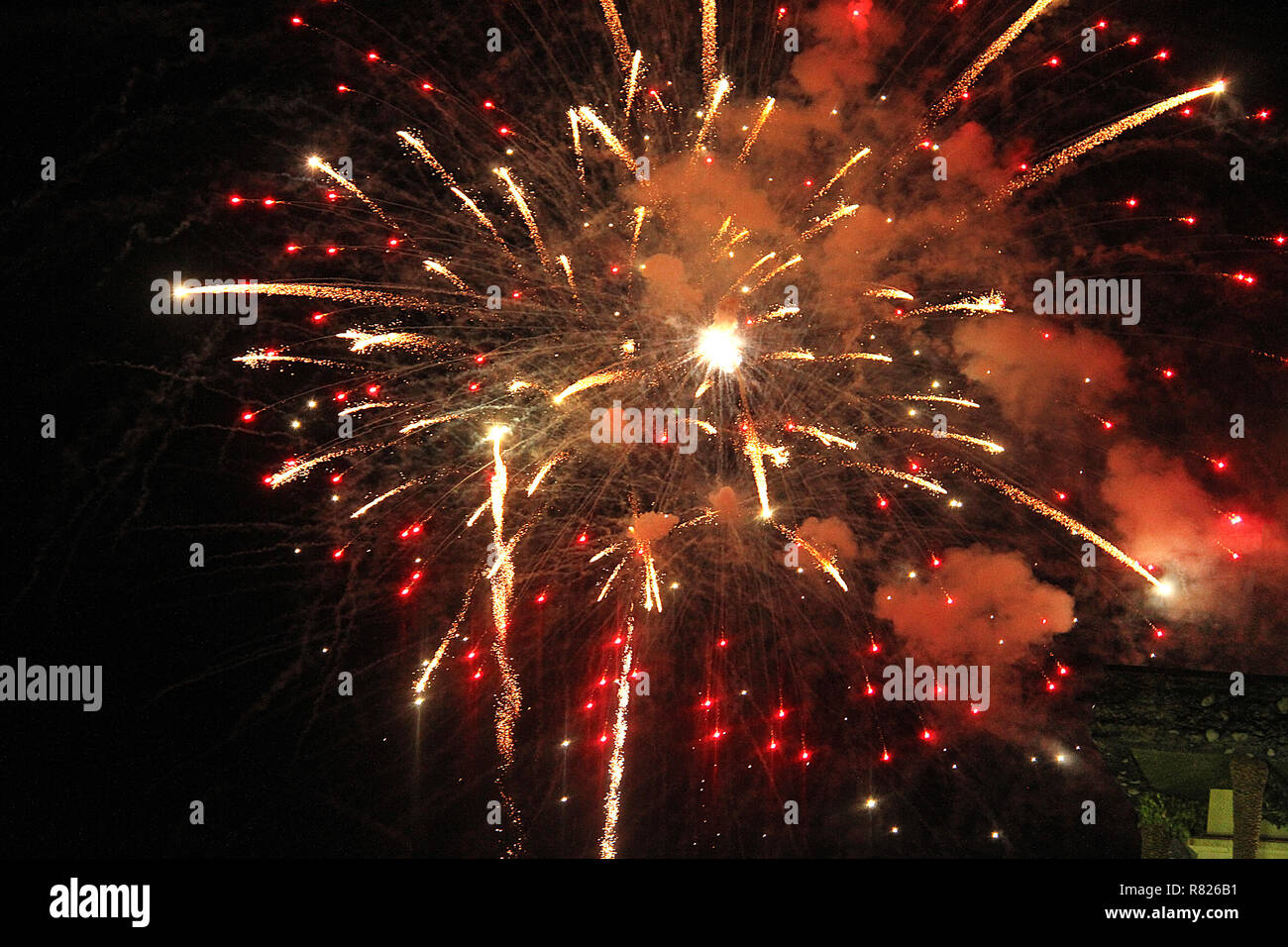 End of festival fireworks hi-res stock photography and images - Alamy