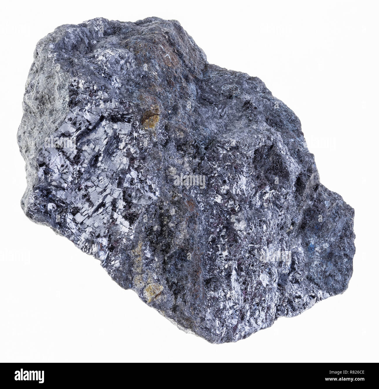 macro photography of natural mineral from geological collection - rough ...