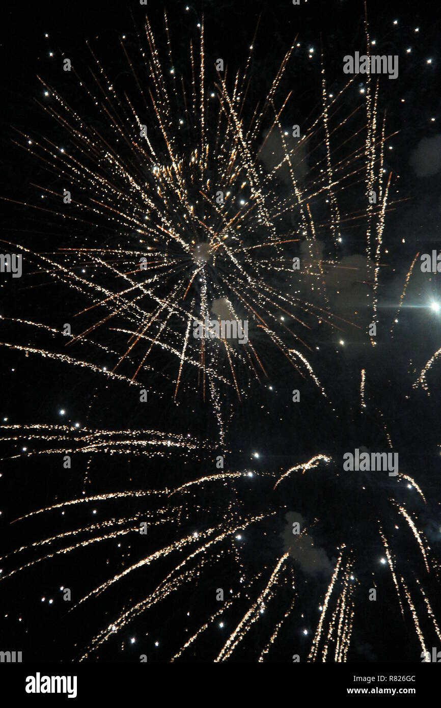 End of year fireworks hi-res stock photography and images - Alamy