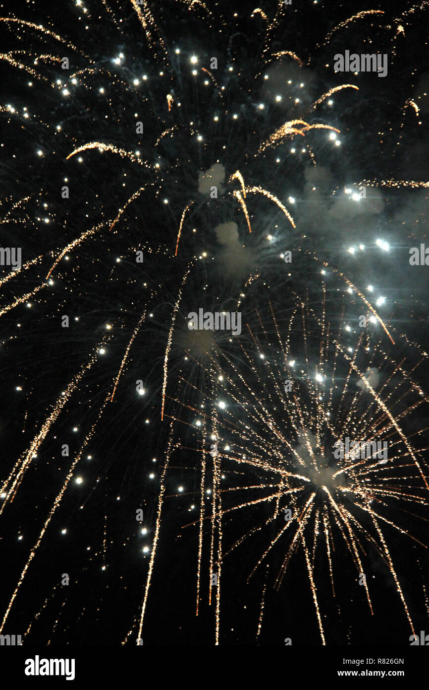 End of year fireworks hi-res stock photography and images - Alamy