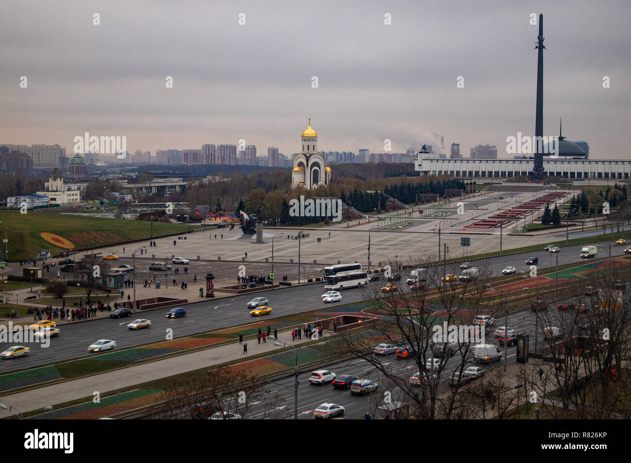 Aerial view of moscow hi-res stock photography and images - Alamy