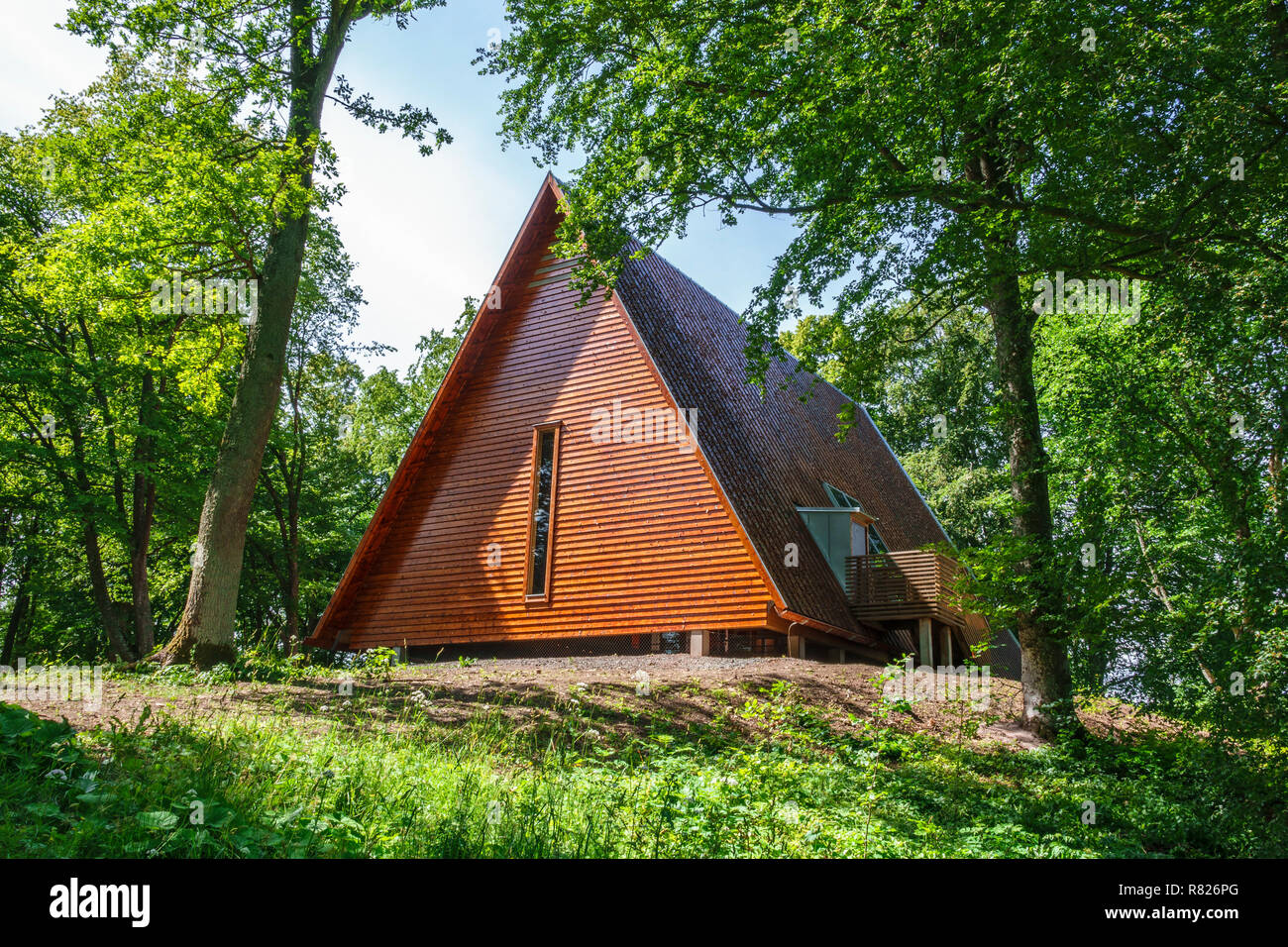 Kata farm a museum at Varnhem in Sweden Stock Photo - Alamy