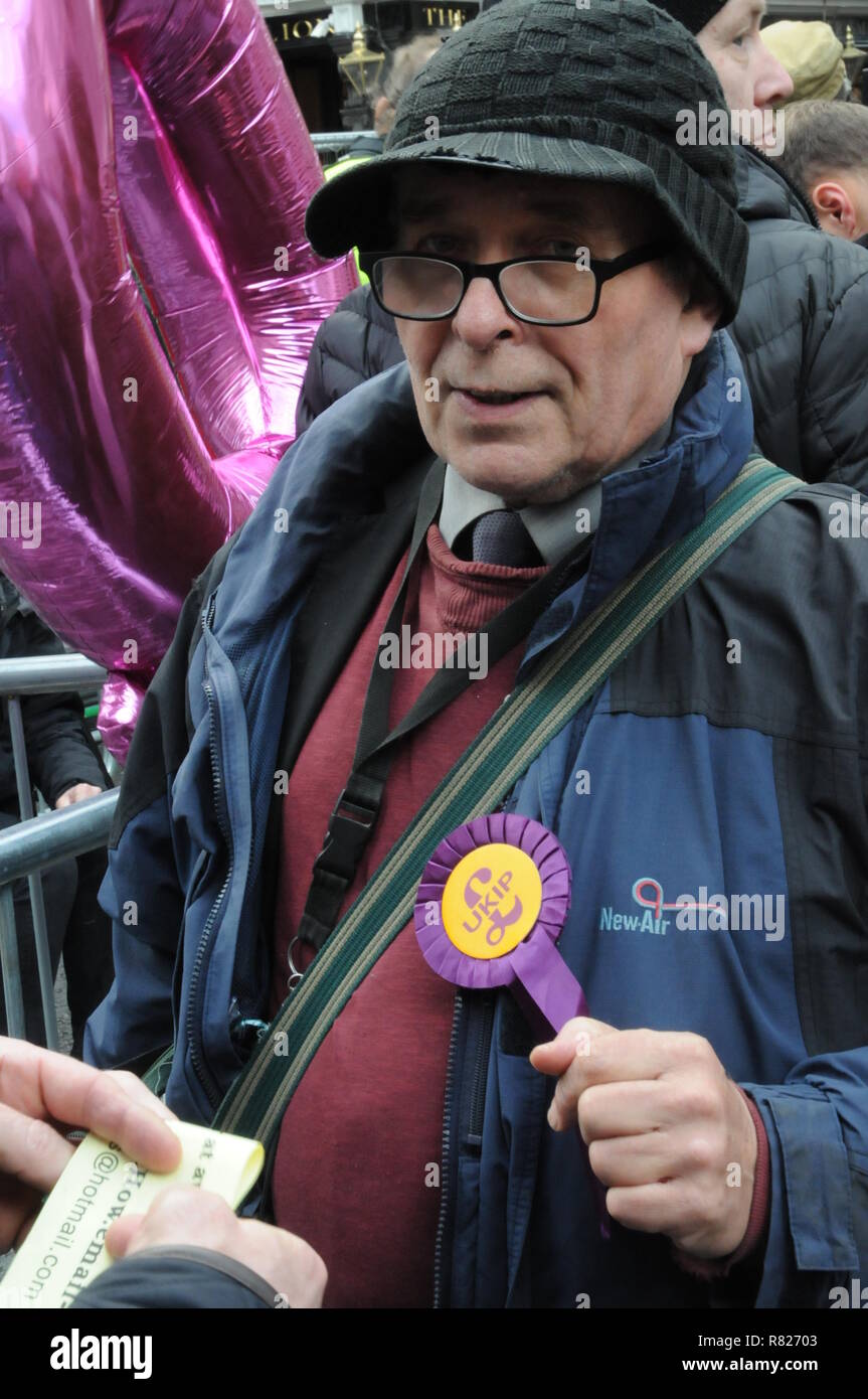 Ukip supporters, and Brexit voters, attend Ukip's Brexit Means Exit ...